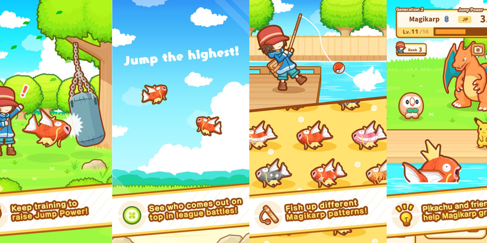 Pokémon's Magikarp Jump splashes onto Android for worldwide release