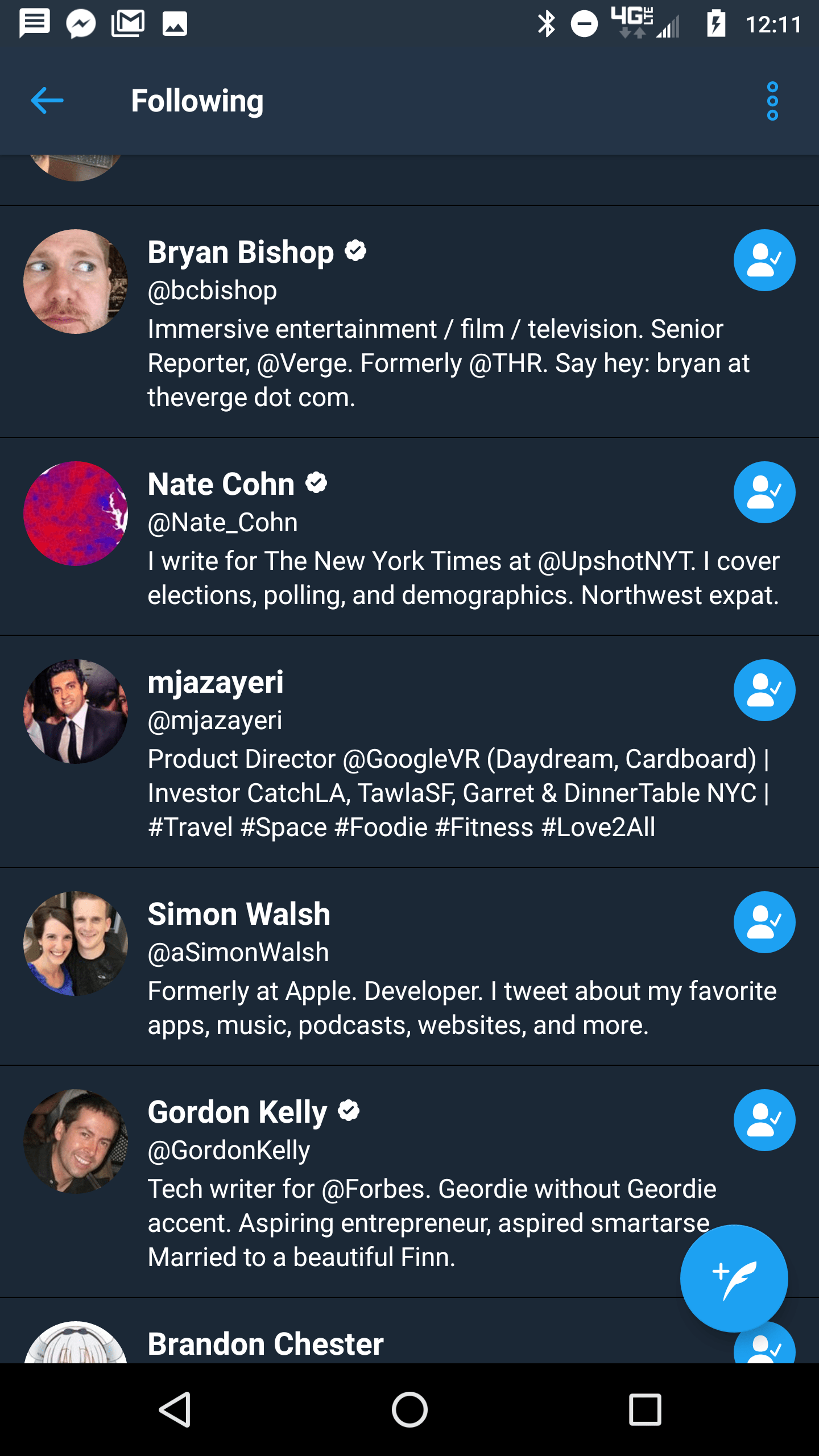 Twitter for Android A/B testing new rounded interface as part of latest ...