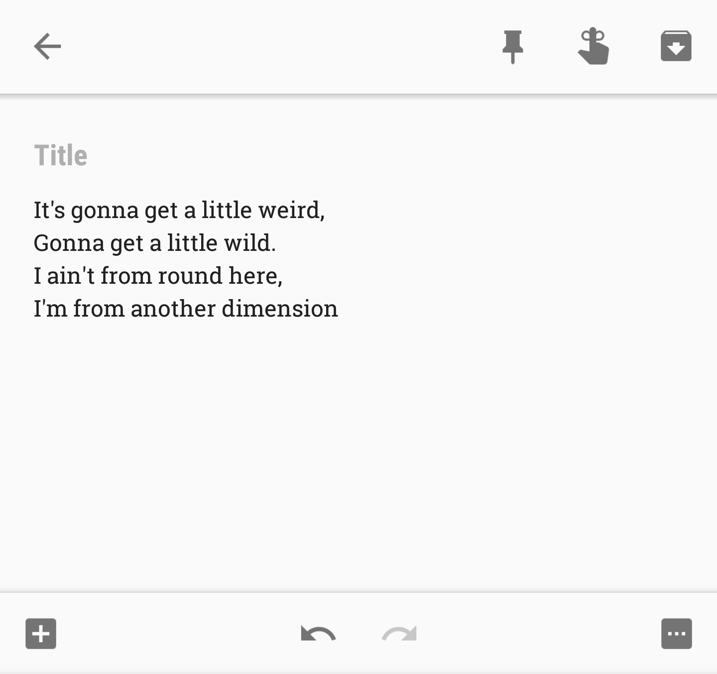 Google Keep for Android finally adds undo/redo controls for text editing