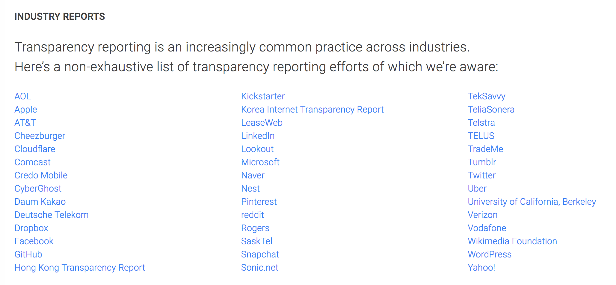 Google redesigns government Transparency Report w/ increased ...