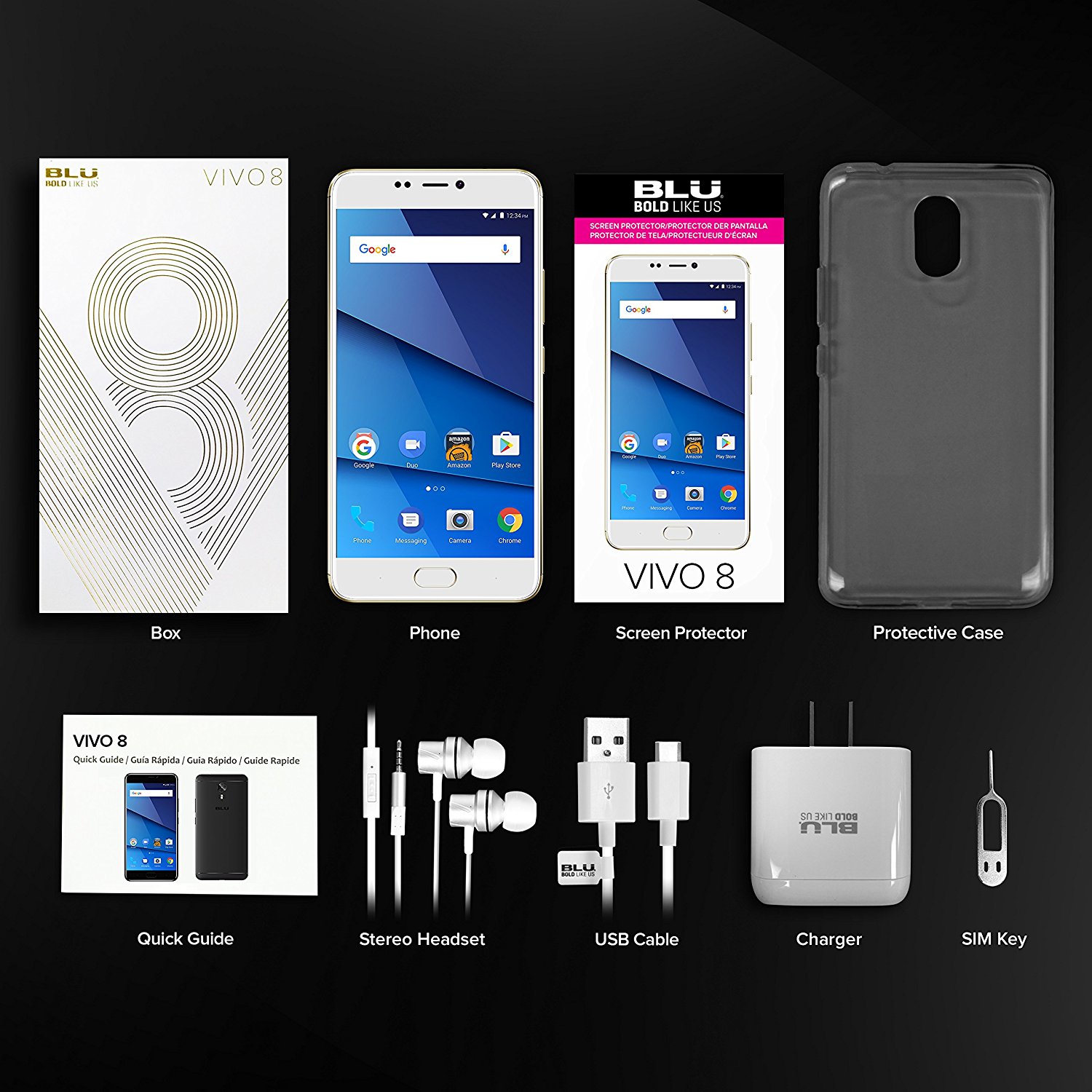 Blu Vivo 8: Android 7.0 Nougat, fingerprint scanner, and a 4,010 mAh ...