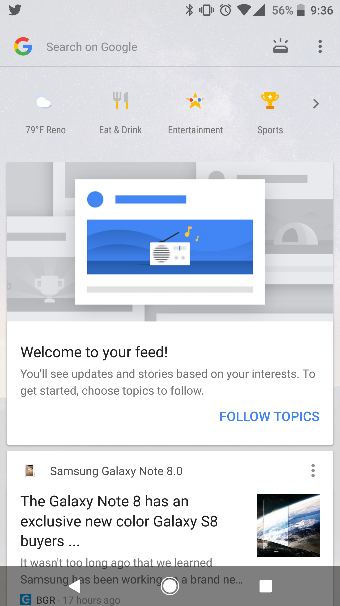 Transparent Google Feed and tabbed Google app widely rolling out to the ...