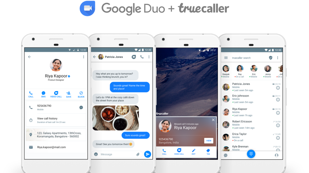 Google Duo adds video calling support to Truecaller