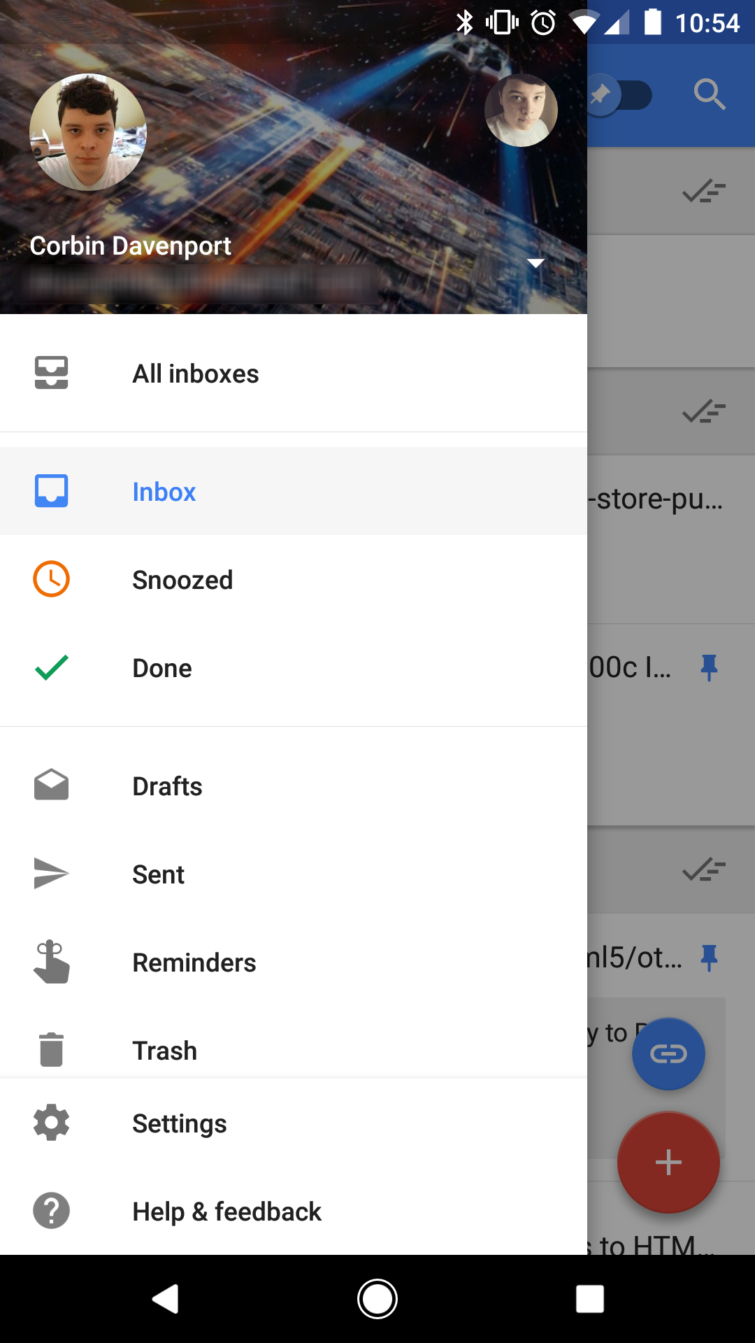 Inbox for Android now has an 'all inboxes' view for keeping tabs on multiple accounts