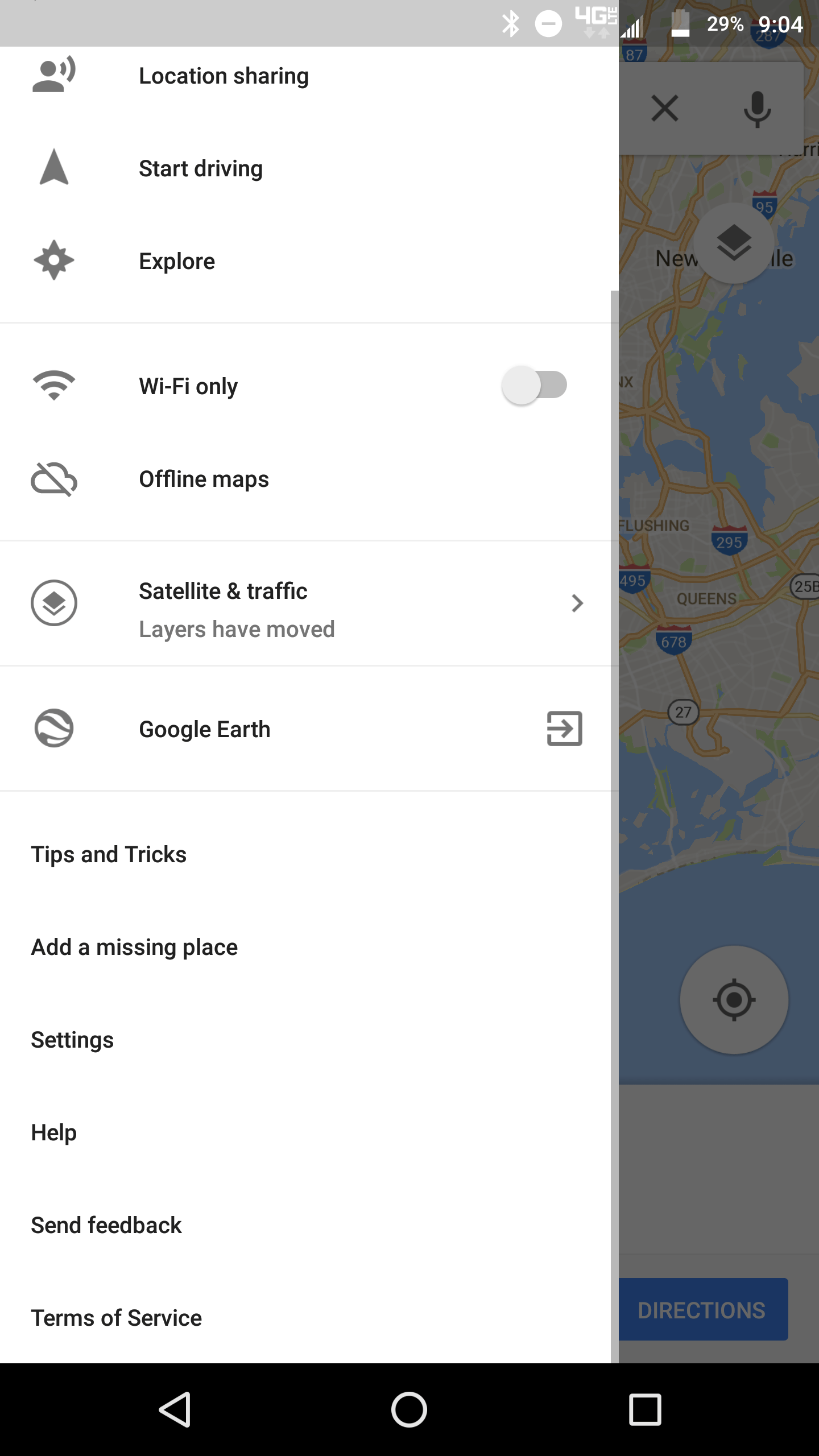 Google Maps for Android rolling out new FAB for switching map layers ...