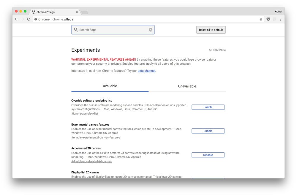 Chrome 63 rolling out to Mac, Windows, and Linux w/ Flags redesign ...