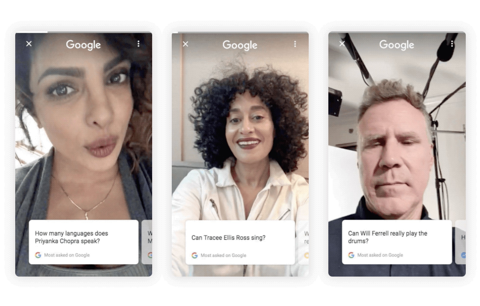 Google adds in-line video Search results, piloting with celebrities to ...