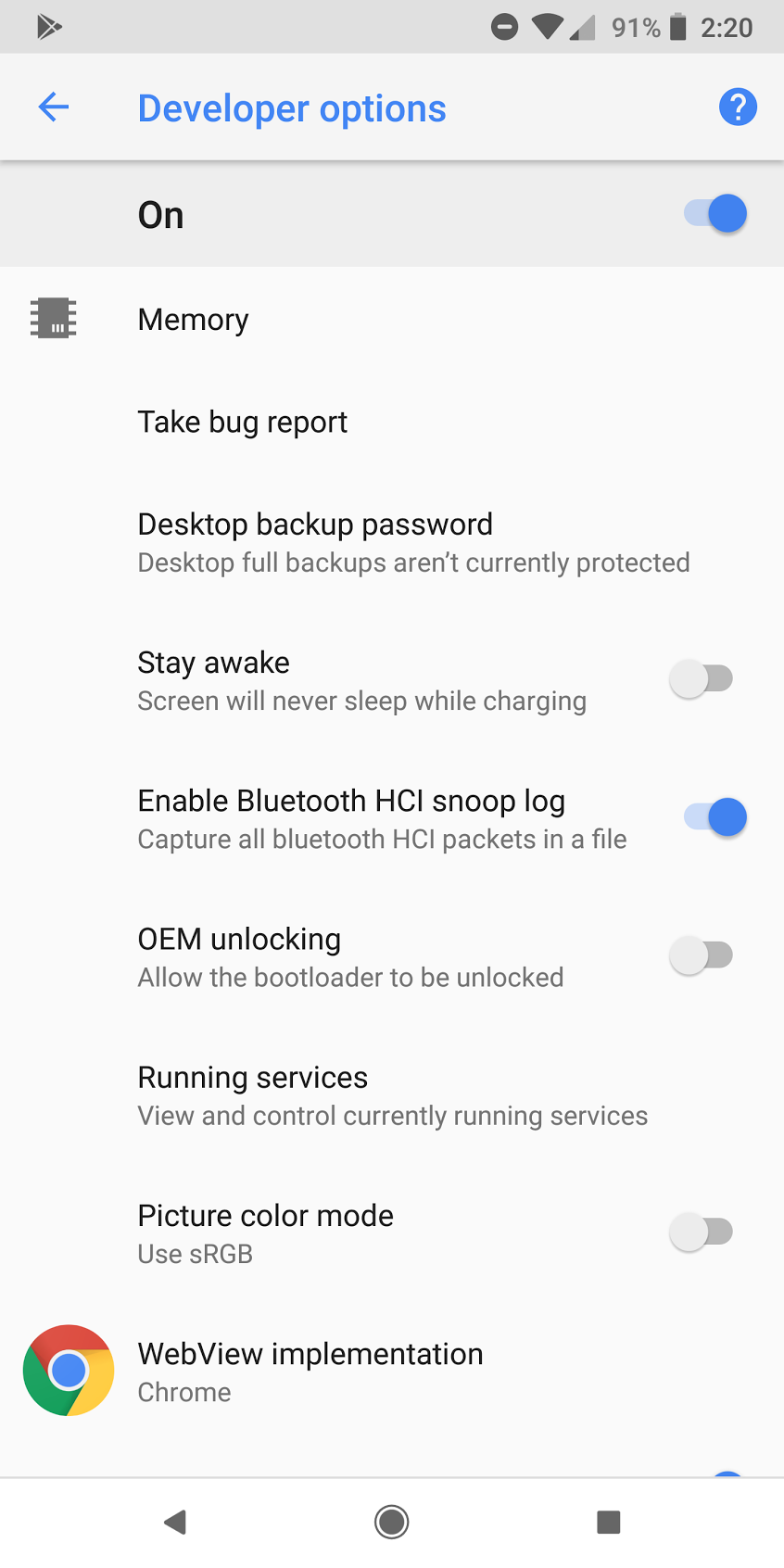 How to enable 'Developer options' menu on Google Pixel 2 and 2 XL