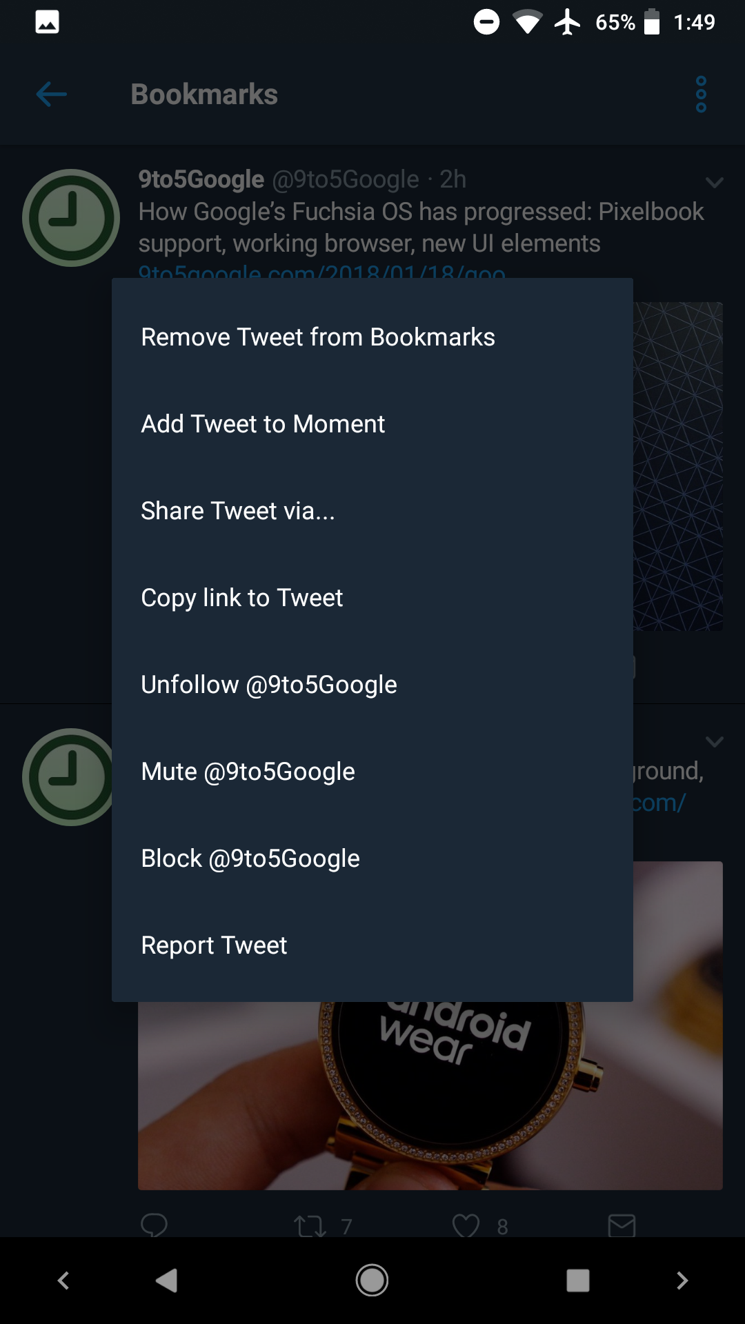 Twitter for Android testing new 'Bookmarks' feature to privately save ...