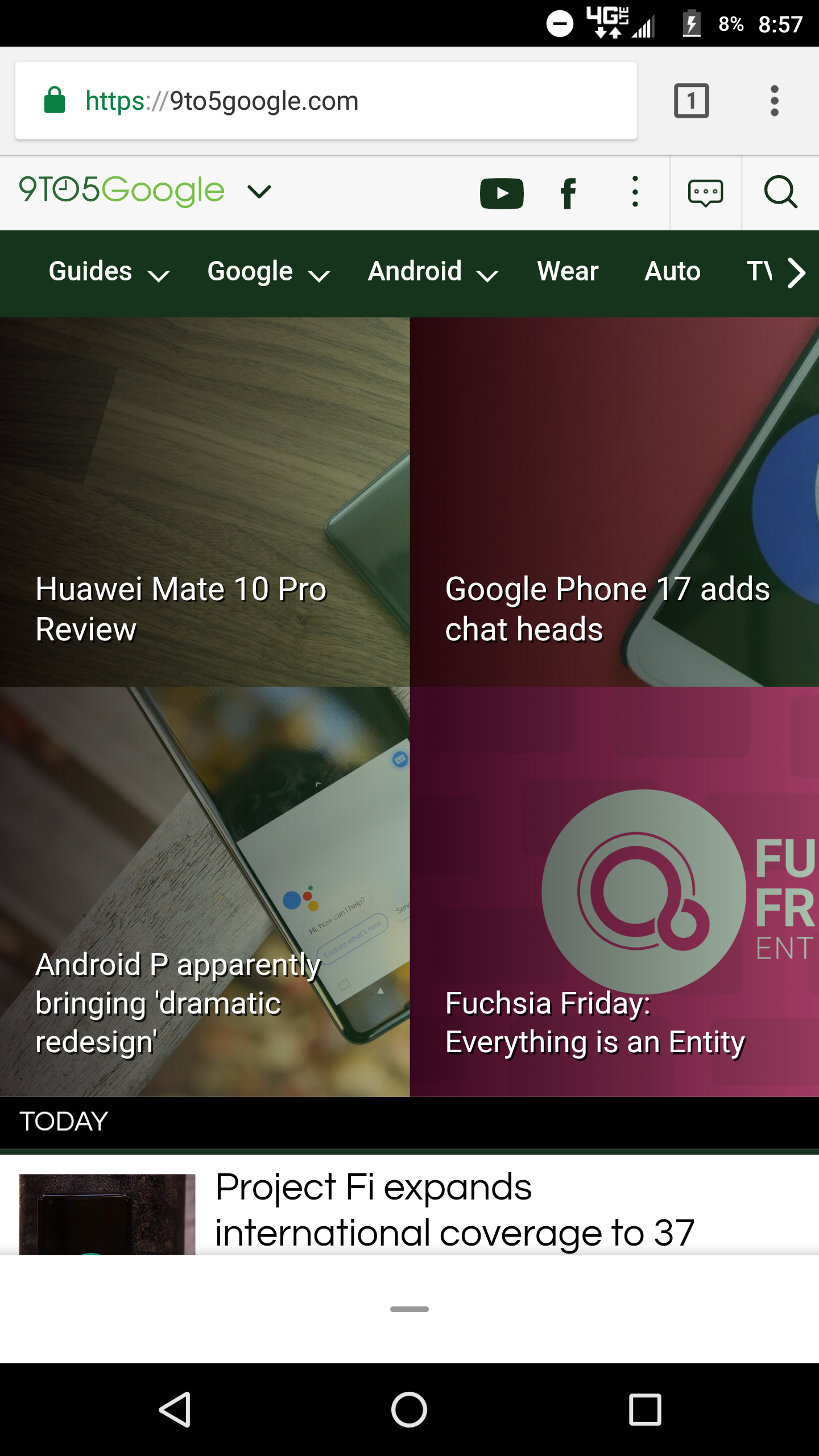 'Chrome Duplex' now live in Chrome Canary for Android w/ split toolbar ...