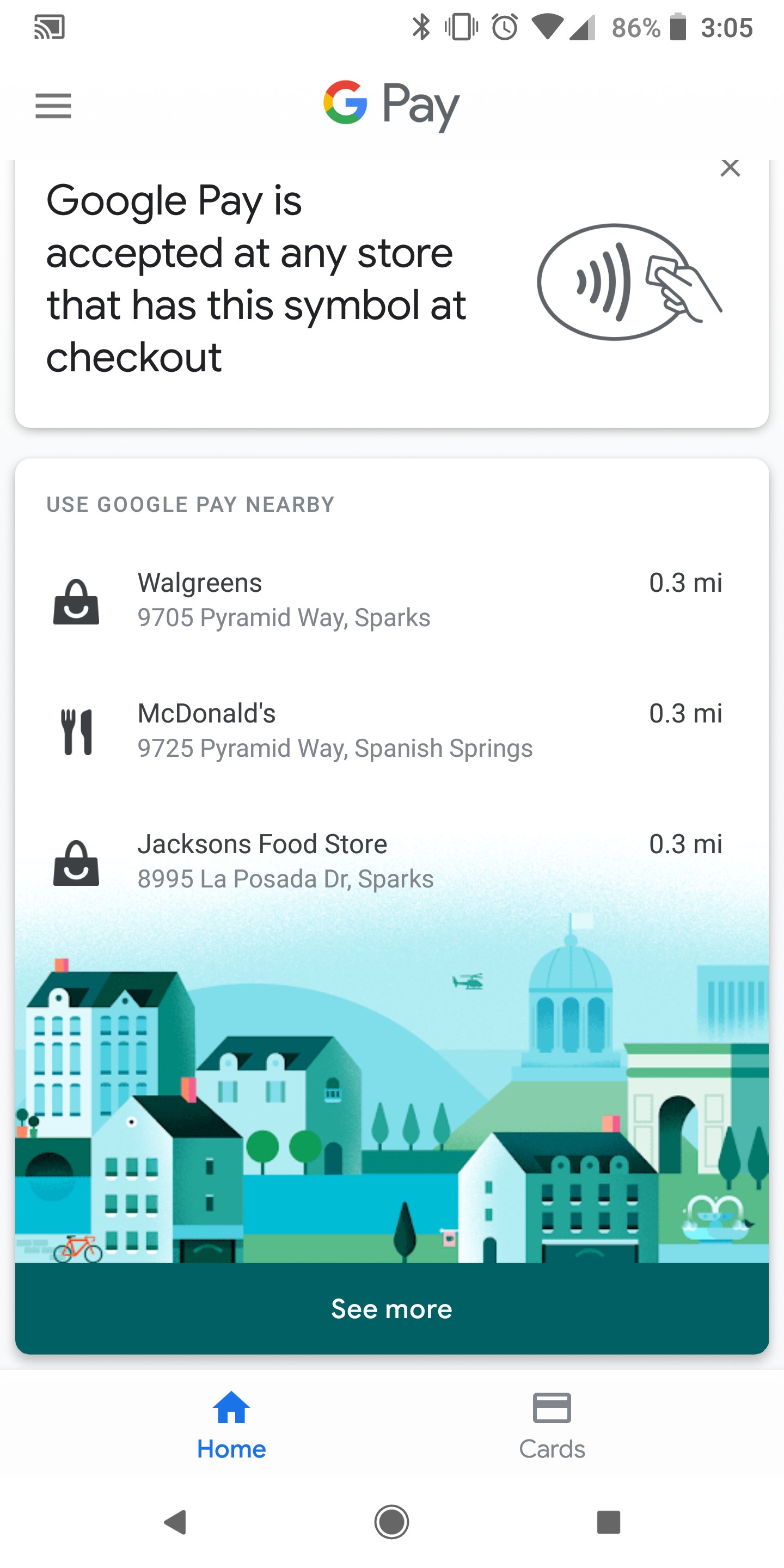 How to find stores that accept Google Pay