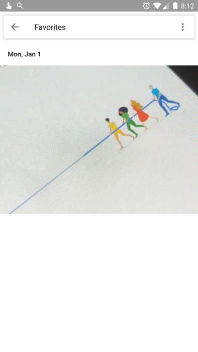 This is Google Photos' in-development 'Favorites' feature on Android ...