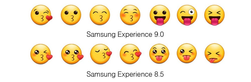 Android Oreo brings improved emoji to Samsung's devices - 9to5Google