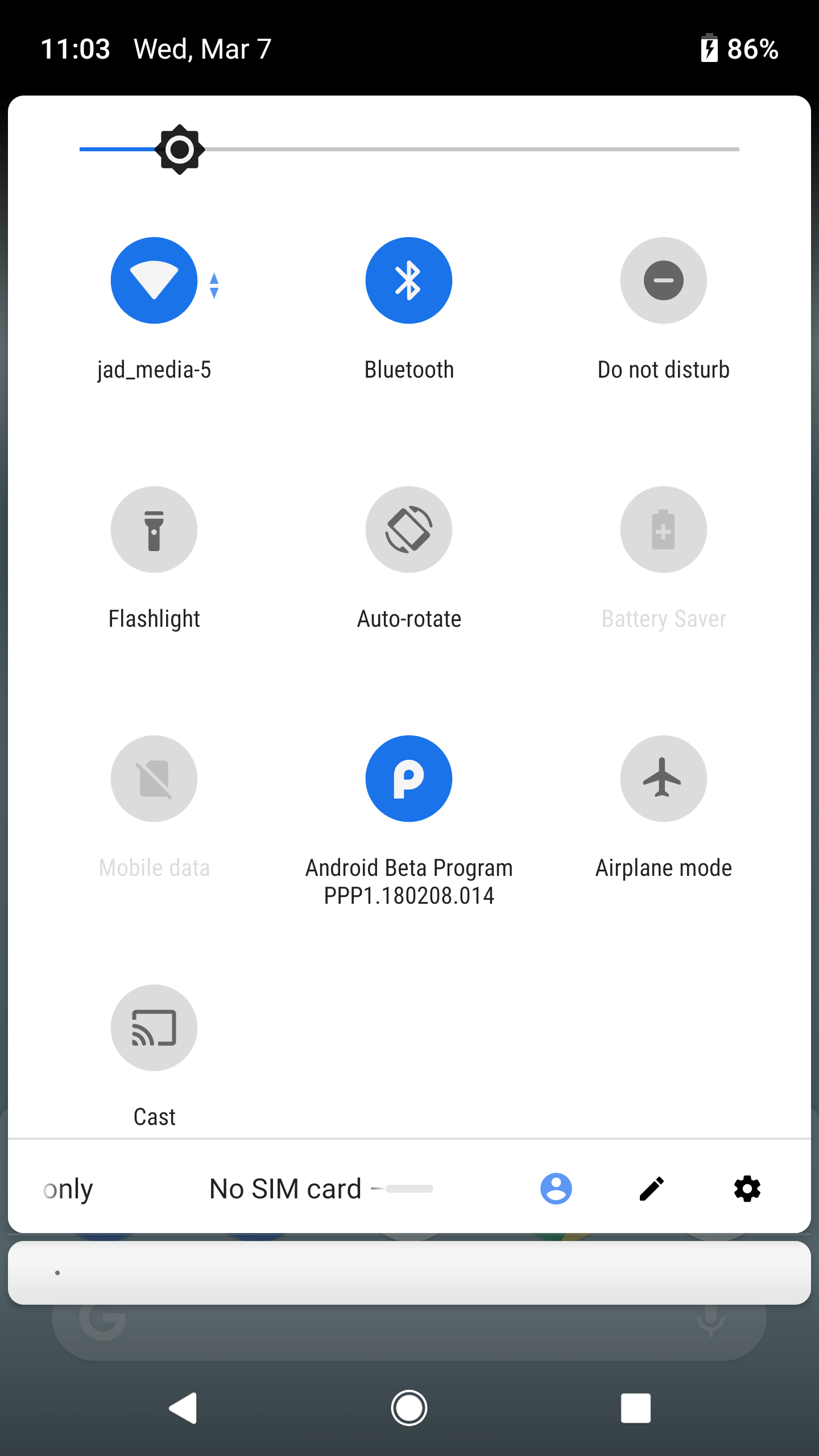 How to simulate a display cutout / notch on Android P Developer Preview 1