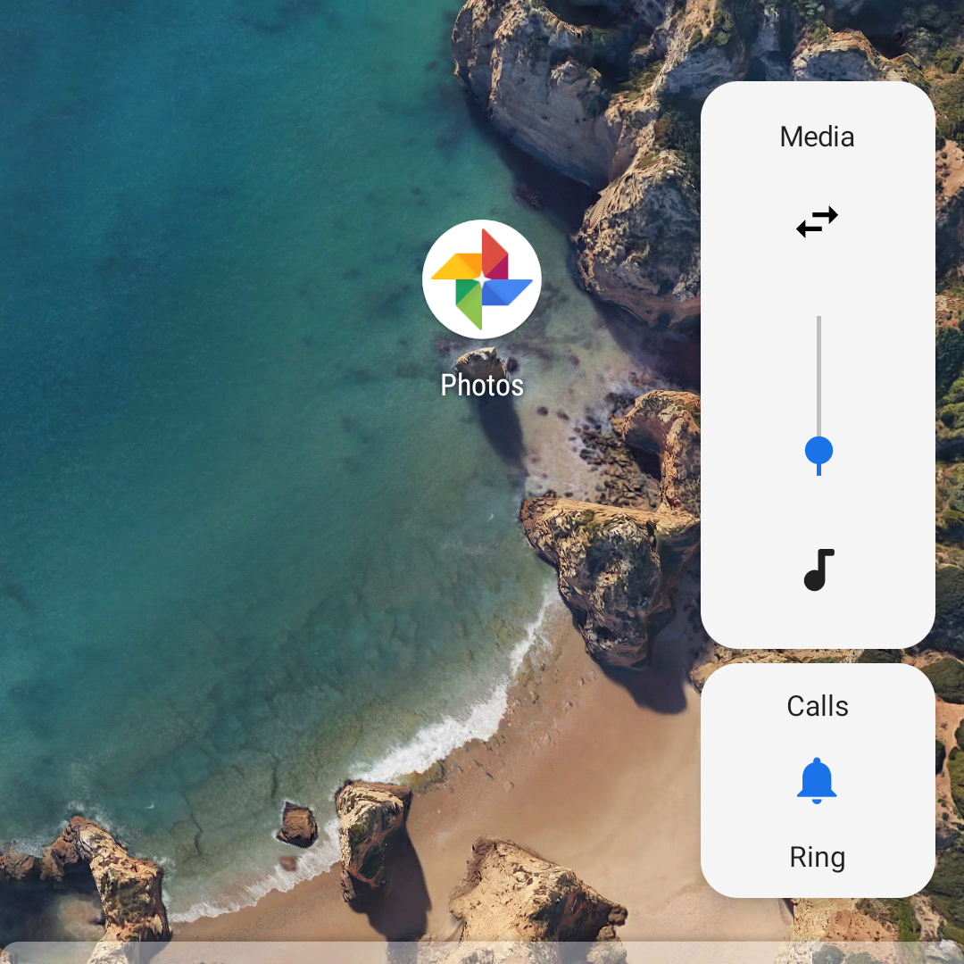 Android P DP2: New volume slider gets smaller w/ refined design, new ringer mode shortcut