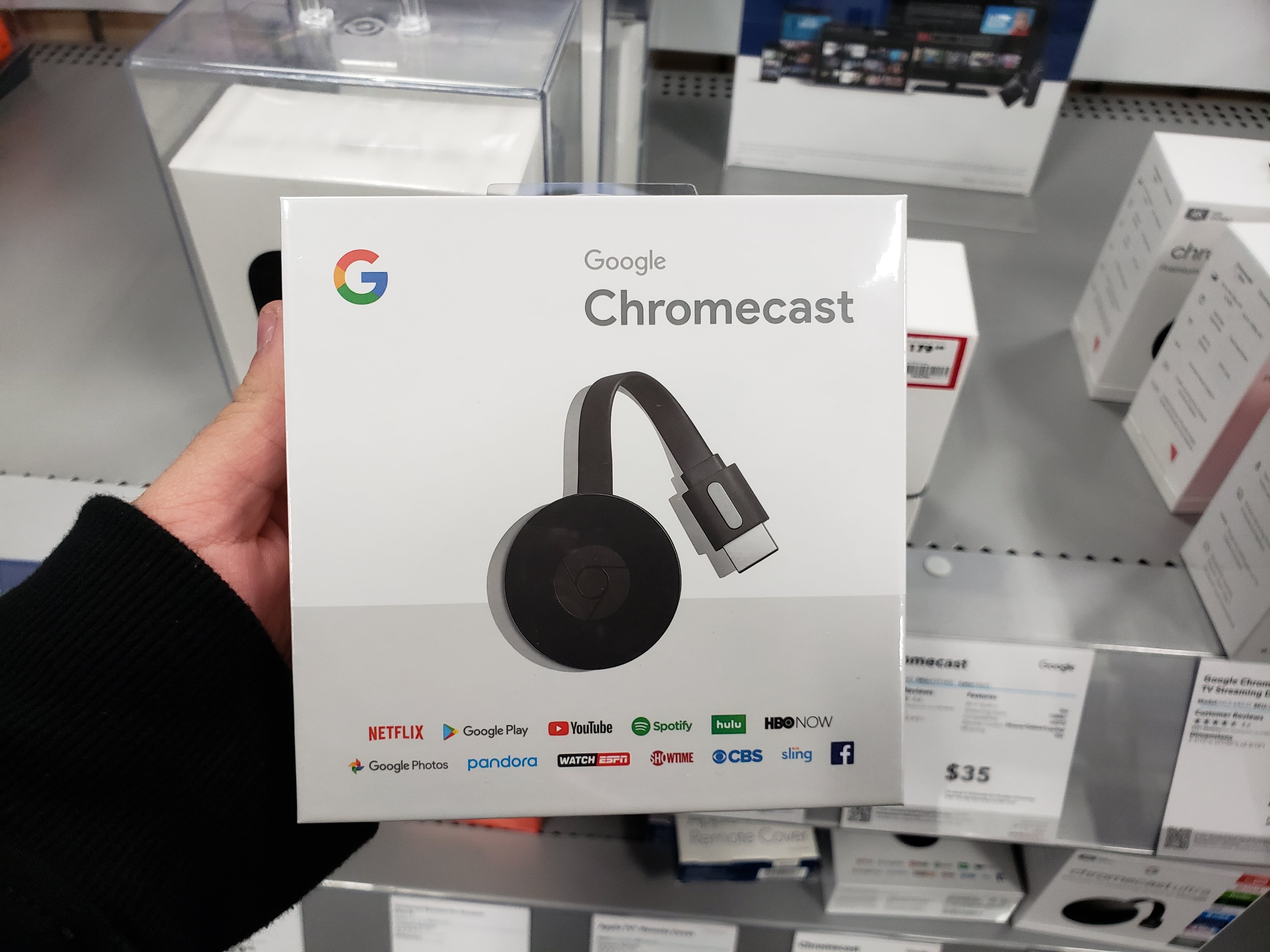 Google quietly revamps Chromecast and Chromecast Ultra packaging to ...
