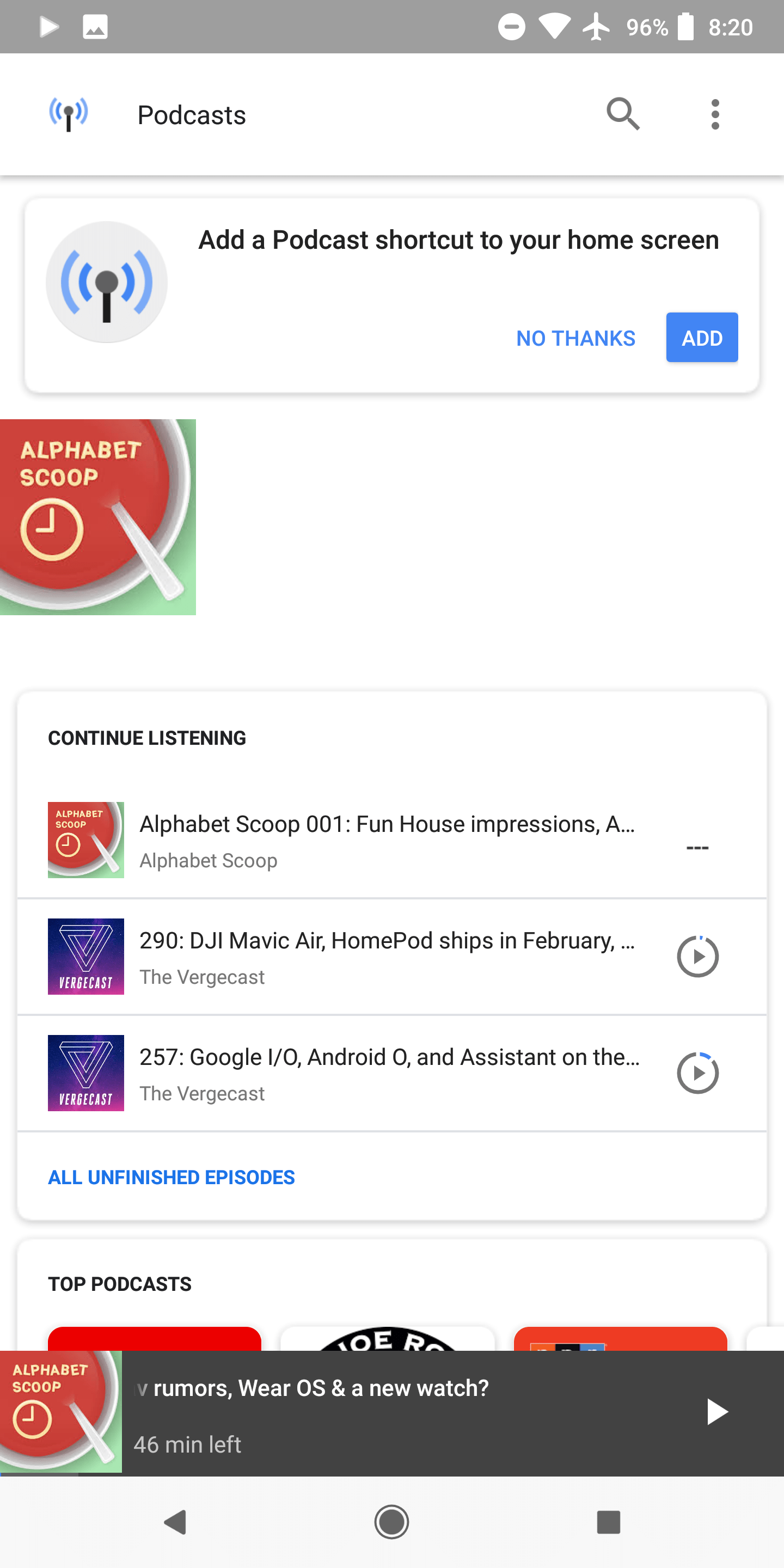 Google's built-in podcast player updated w/ a homepage, subscriptions ...