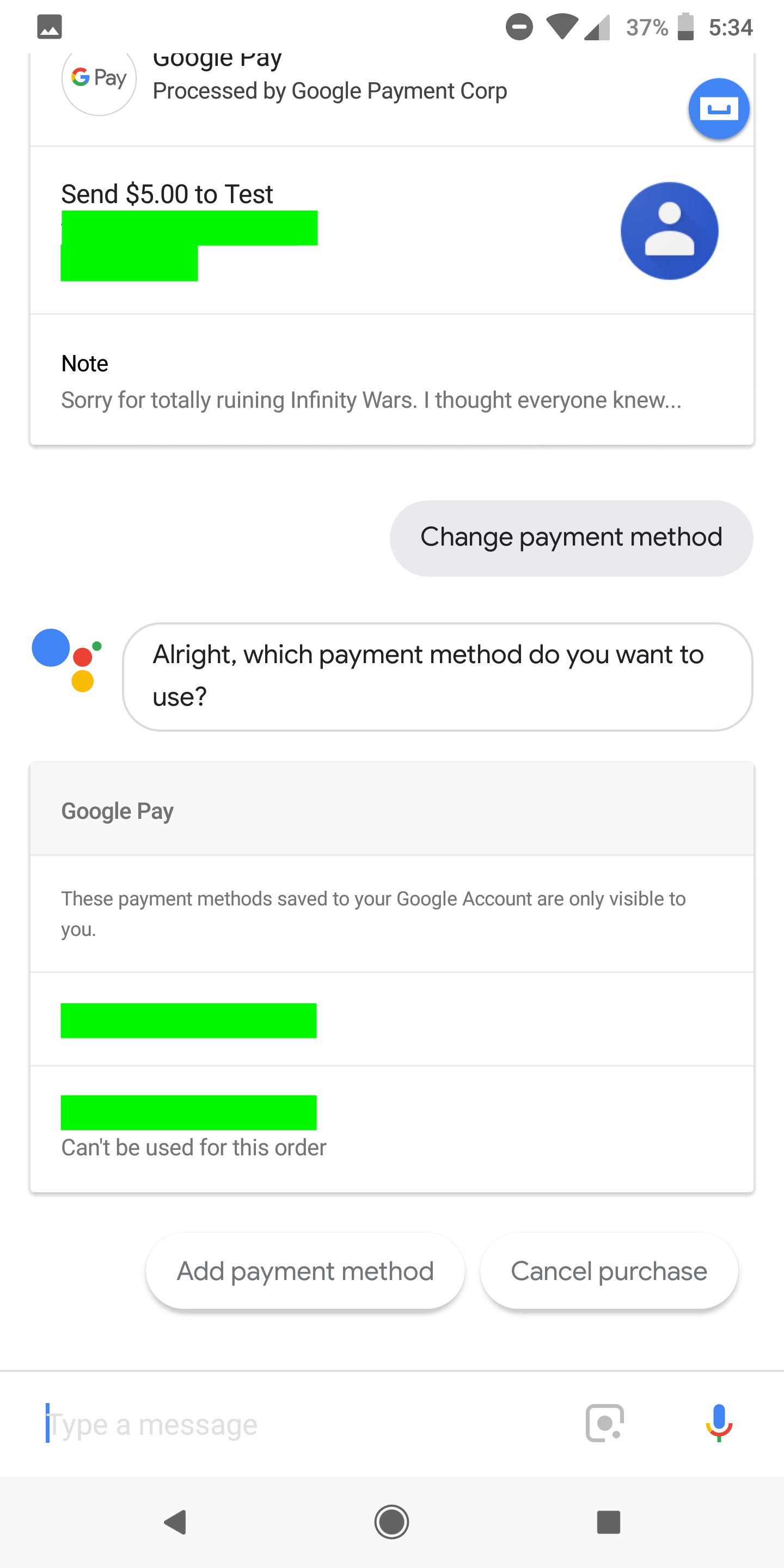 You can now send & request money with Google Assistant on Android, iOS