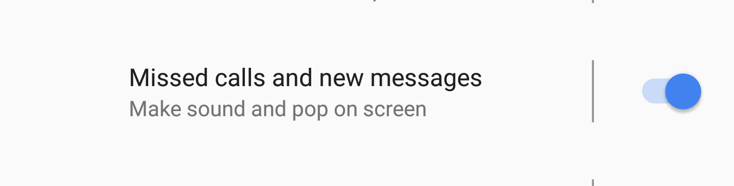 This is Google Duo's messaging feature, new screen sharing UI ...