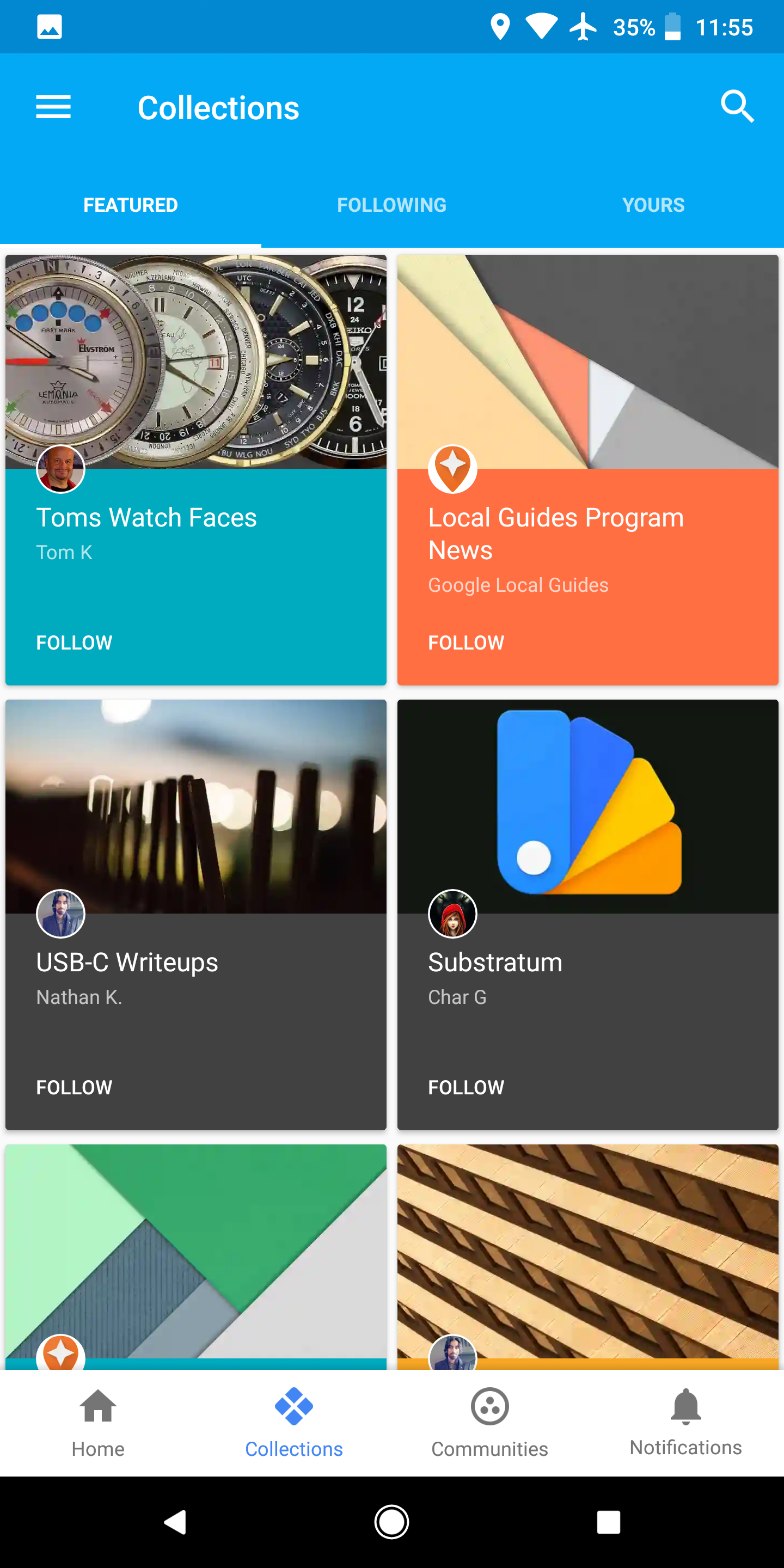 Google+ for Android adopts a brighter design, white bottom bar - 9to5Google