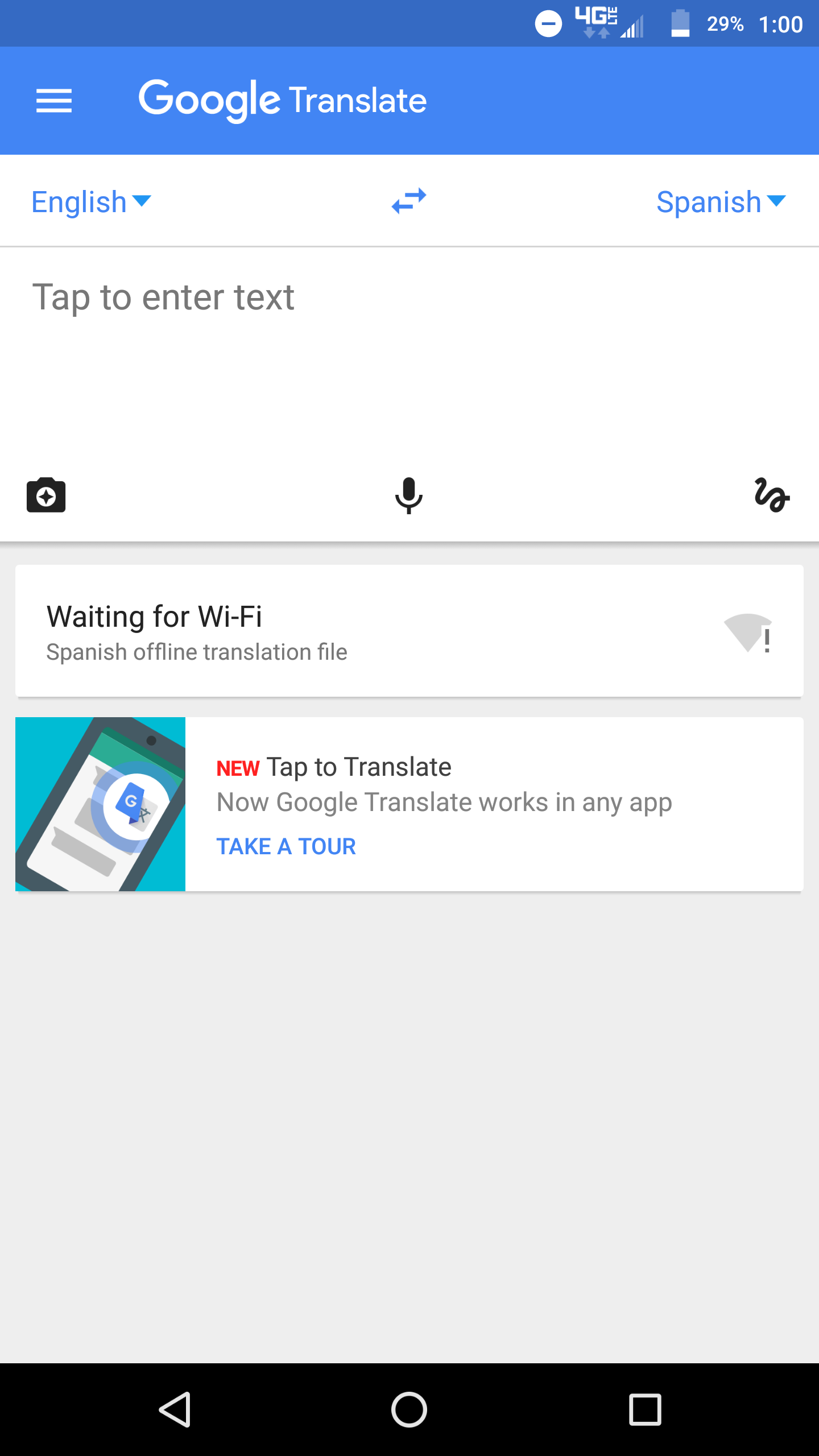 Google Translate for Android updated w/ redesigned controls, dedicated ...