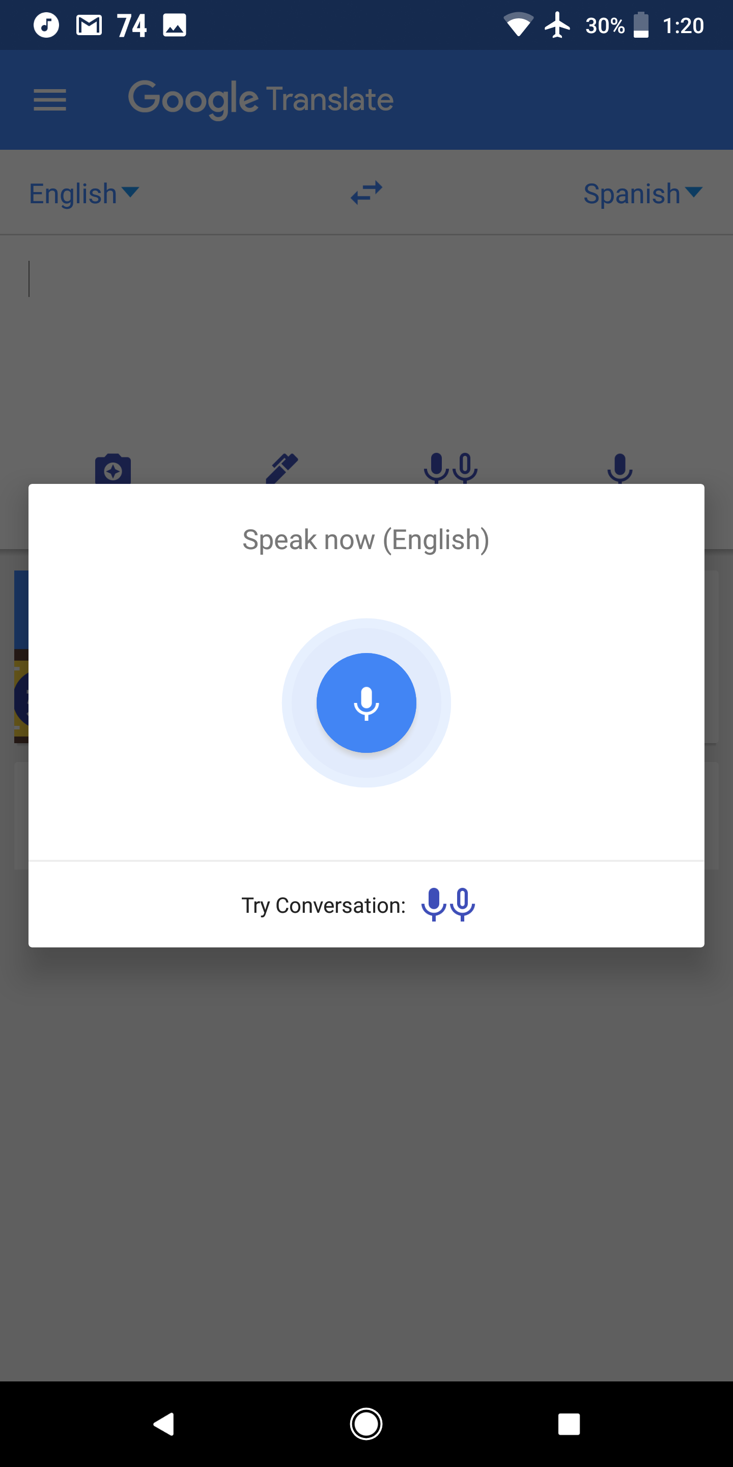 Google Translate for Android updated w/ redesigned controls, dedicated ...