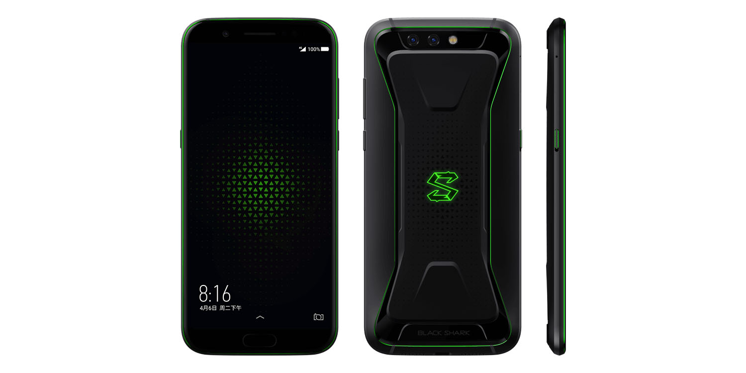 Xiaomi reveals 'Black Shark' gaming phone w/ Snapdragon 845, 8GB of RAM ...