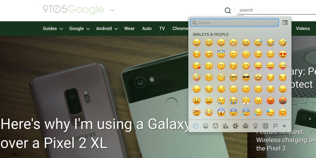 How to quickly type emoji when using Google Chrome