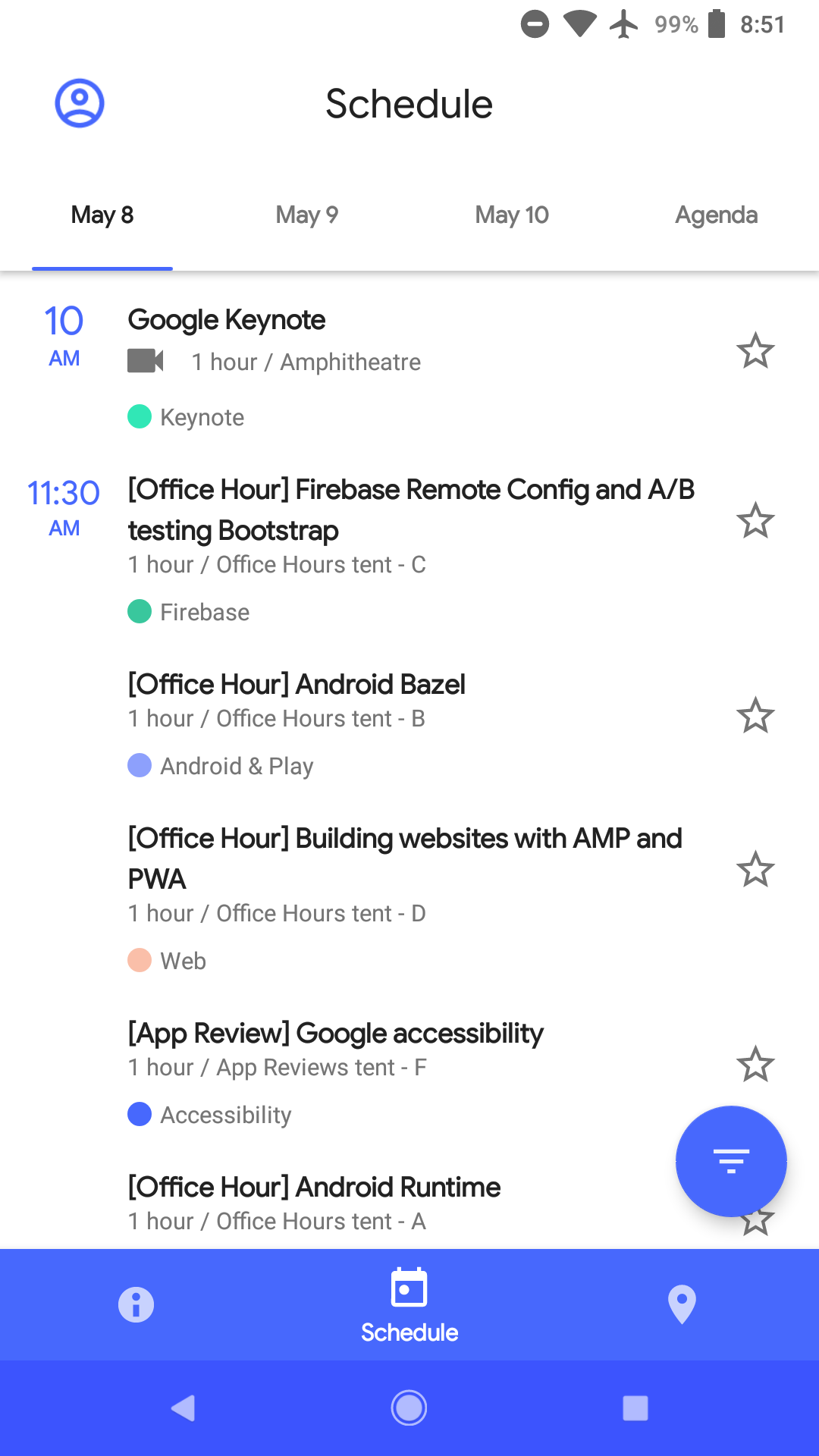 Google updates I/O 2018 app w/ latest Material Design stylings ...