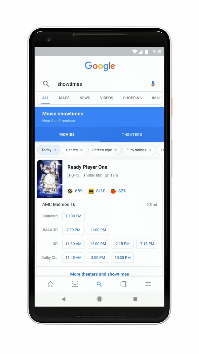 Google Search revamps movie lookup and comparison with new cards ...
