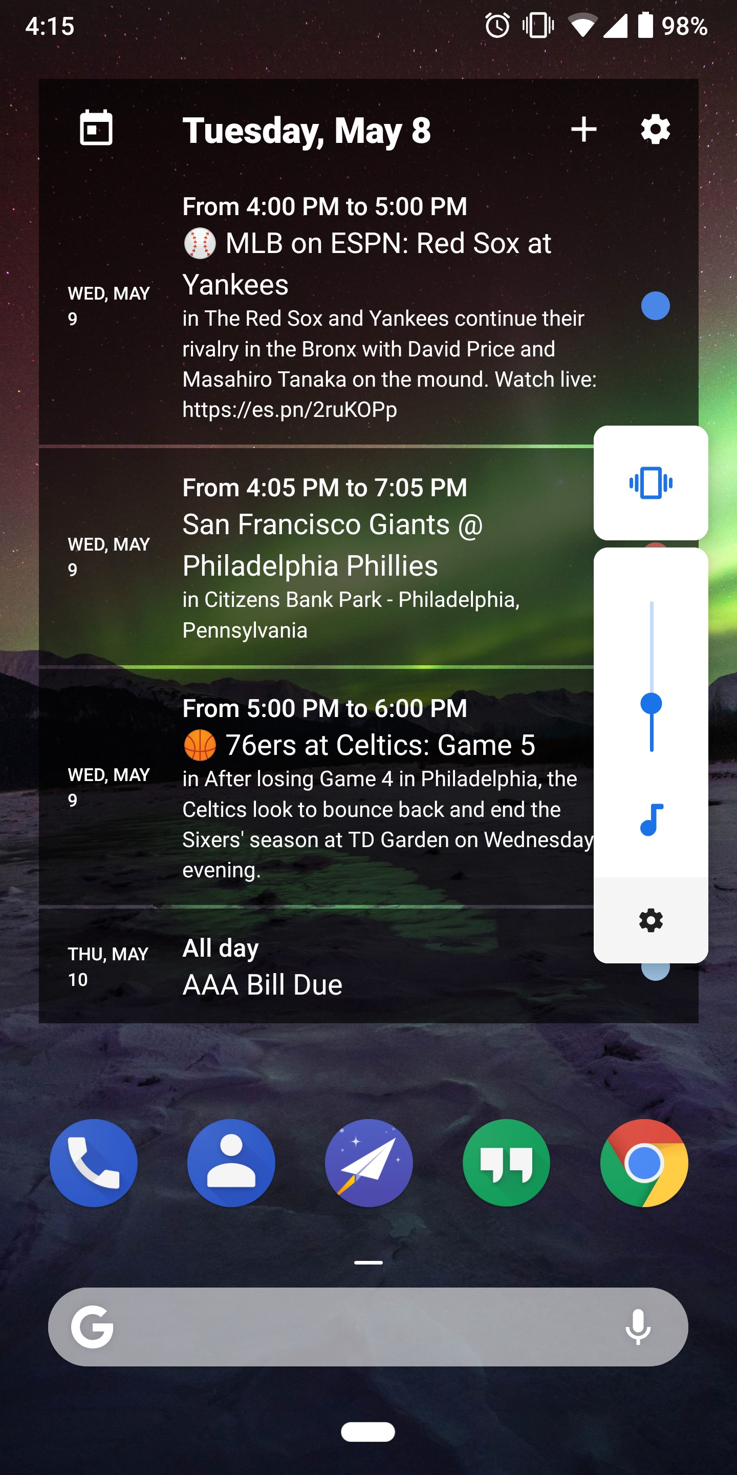 How to change the ringtone volume on Android P