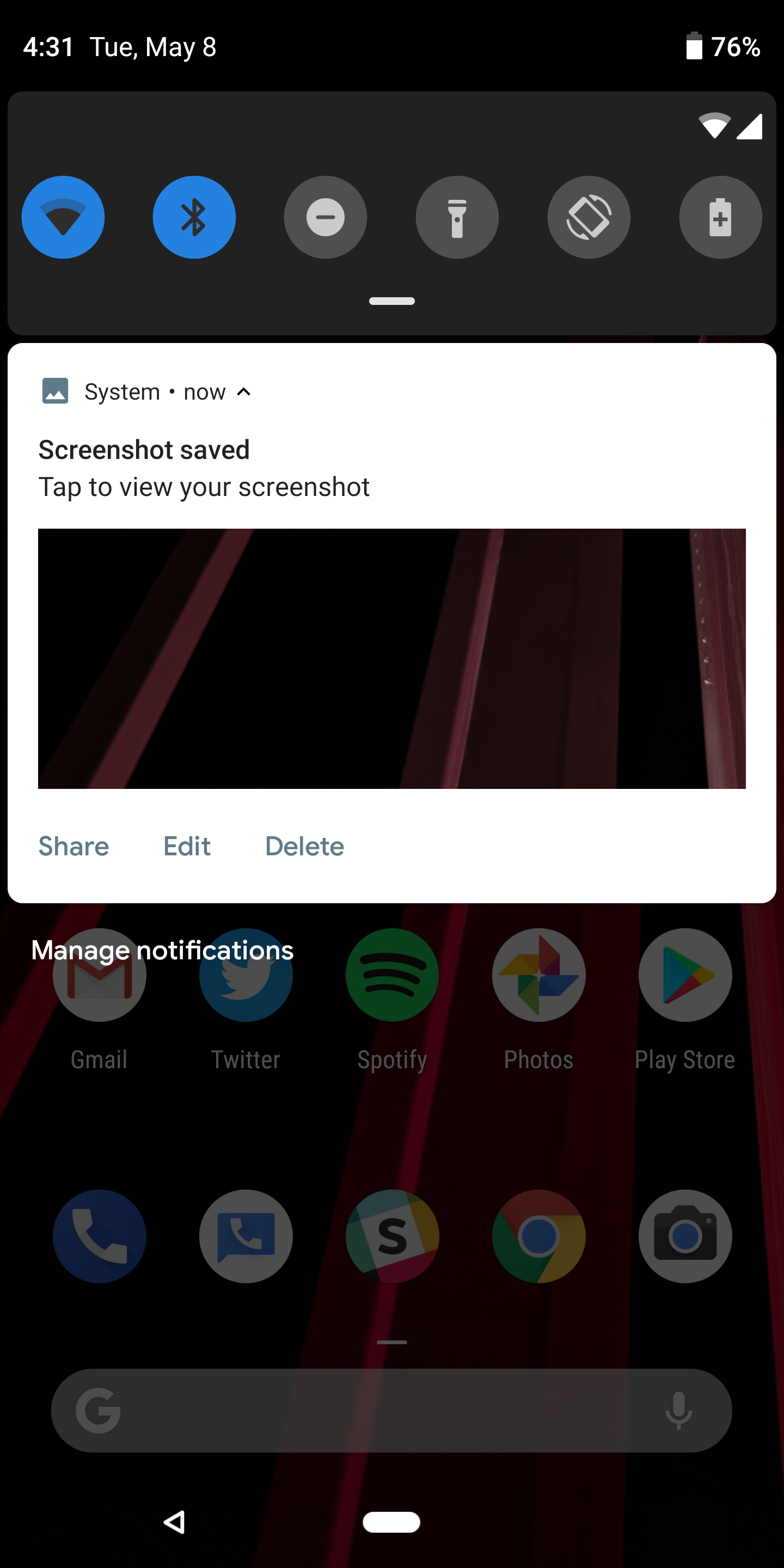 Android P DP2: 'Markup' screenshot editor updated w/ improved cropping, share option