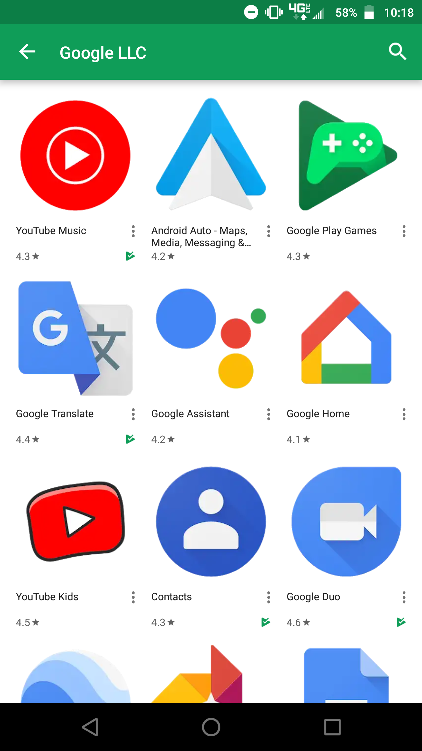 Google Play Store bug prevents you from viewing a developer’s full list ...
