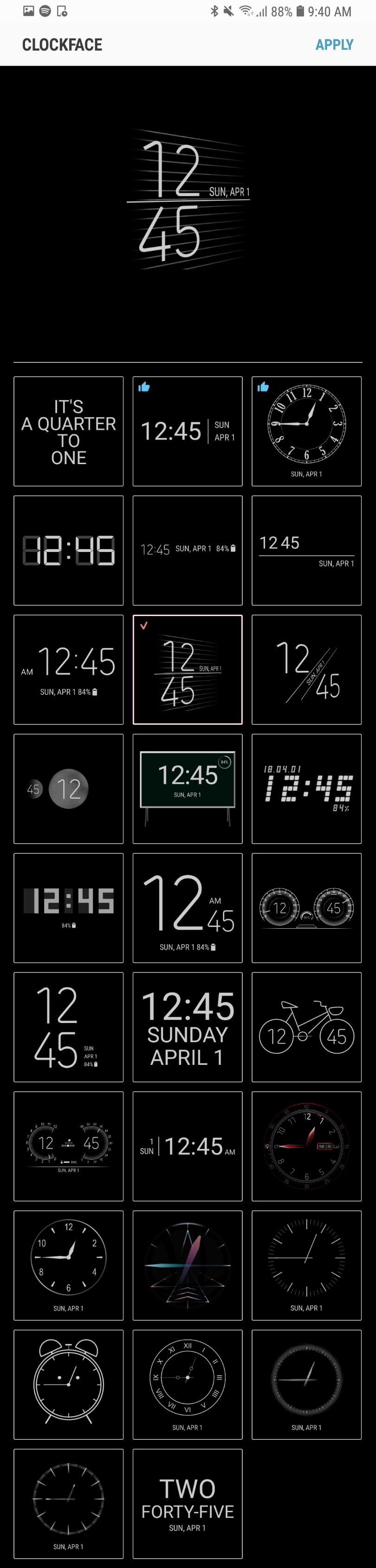 Samsung adds nearly 30 new clockfaces to 'Always-On Display' on S8, S9, Note 8 w/ app
