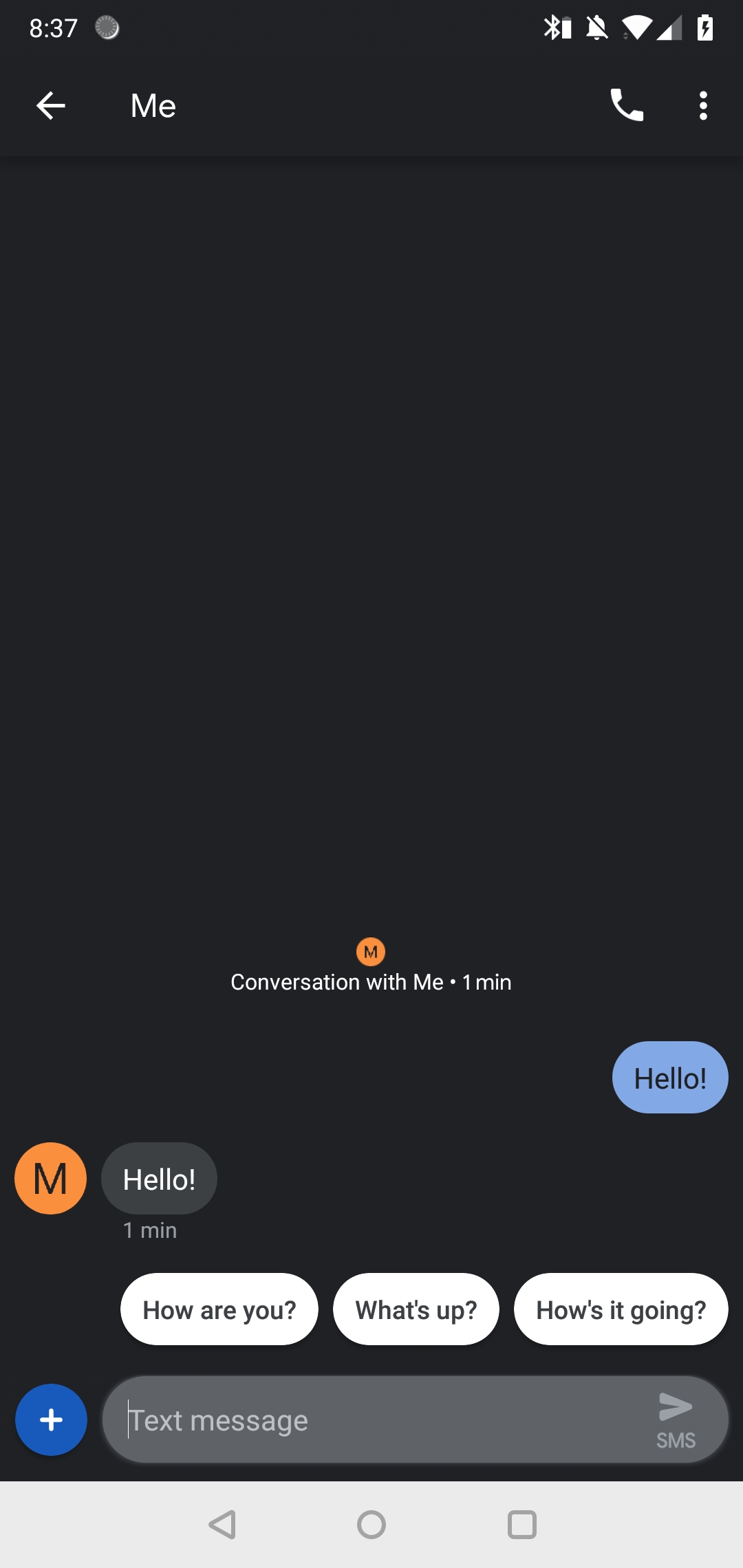 Android Messages 3.4 preps Dark Mode for Material Theme redesign ...