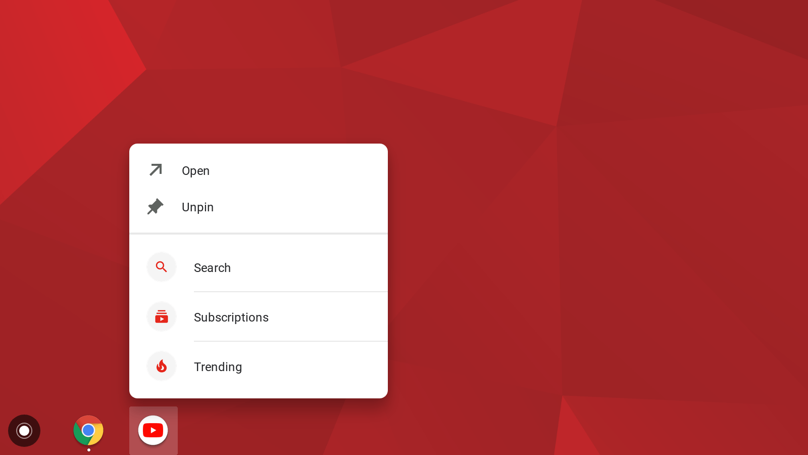 Chrome OS adding support for Android app shortcuts with a right-click ...