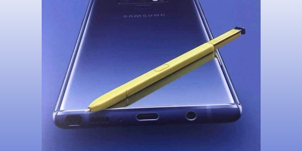 Alleged leaked Galaxy Note 9 poster confirms headphone jack, shows off ...
