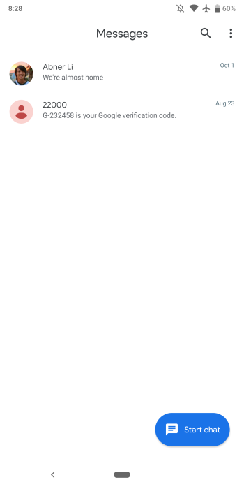 Android Messages 3.5 rolling out w/ Material Theme and dark mode [Gallery]