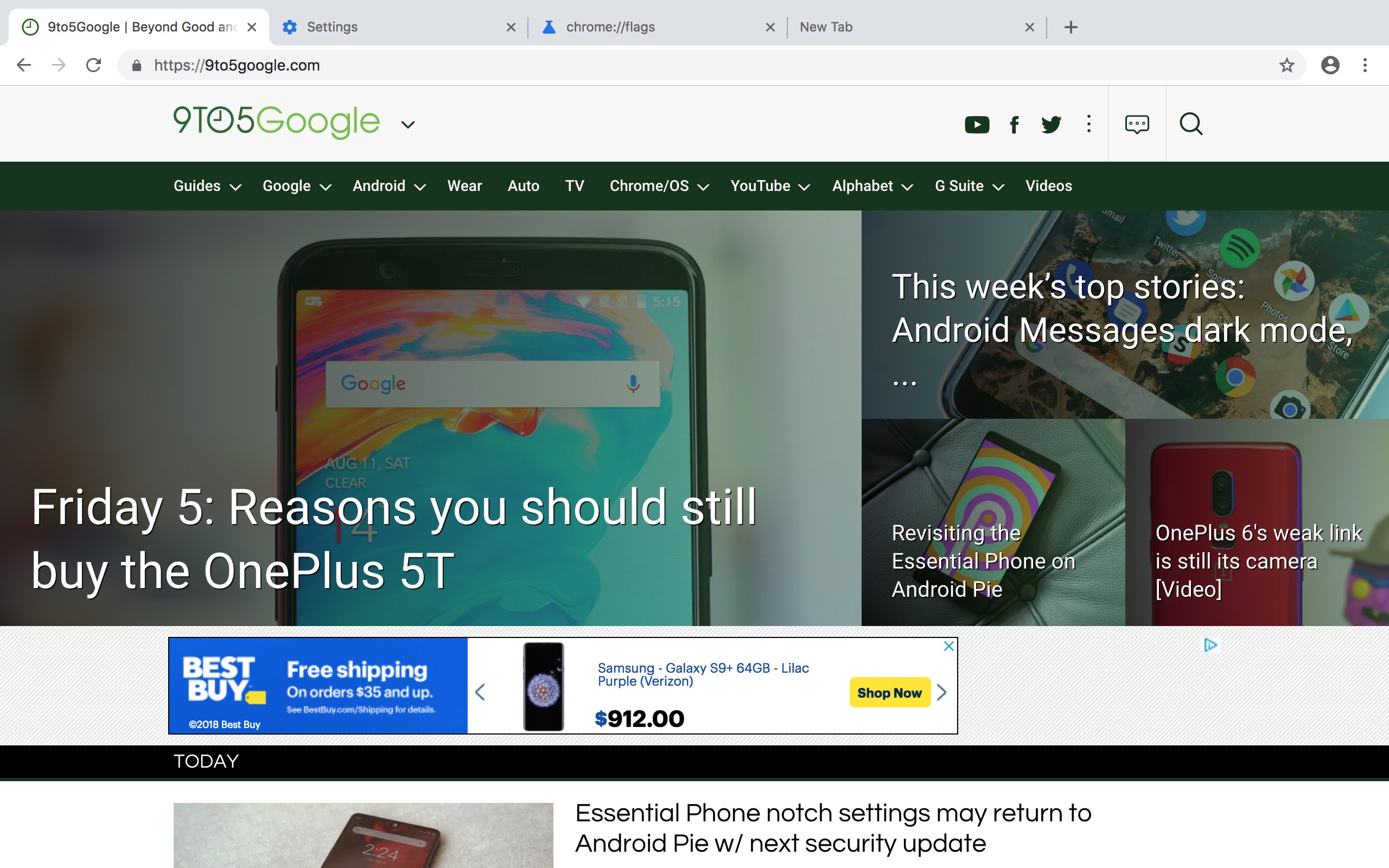 Chrome 69 rolling out 'Material Design refresh' next month 'across all ...