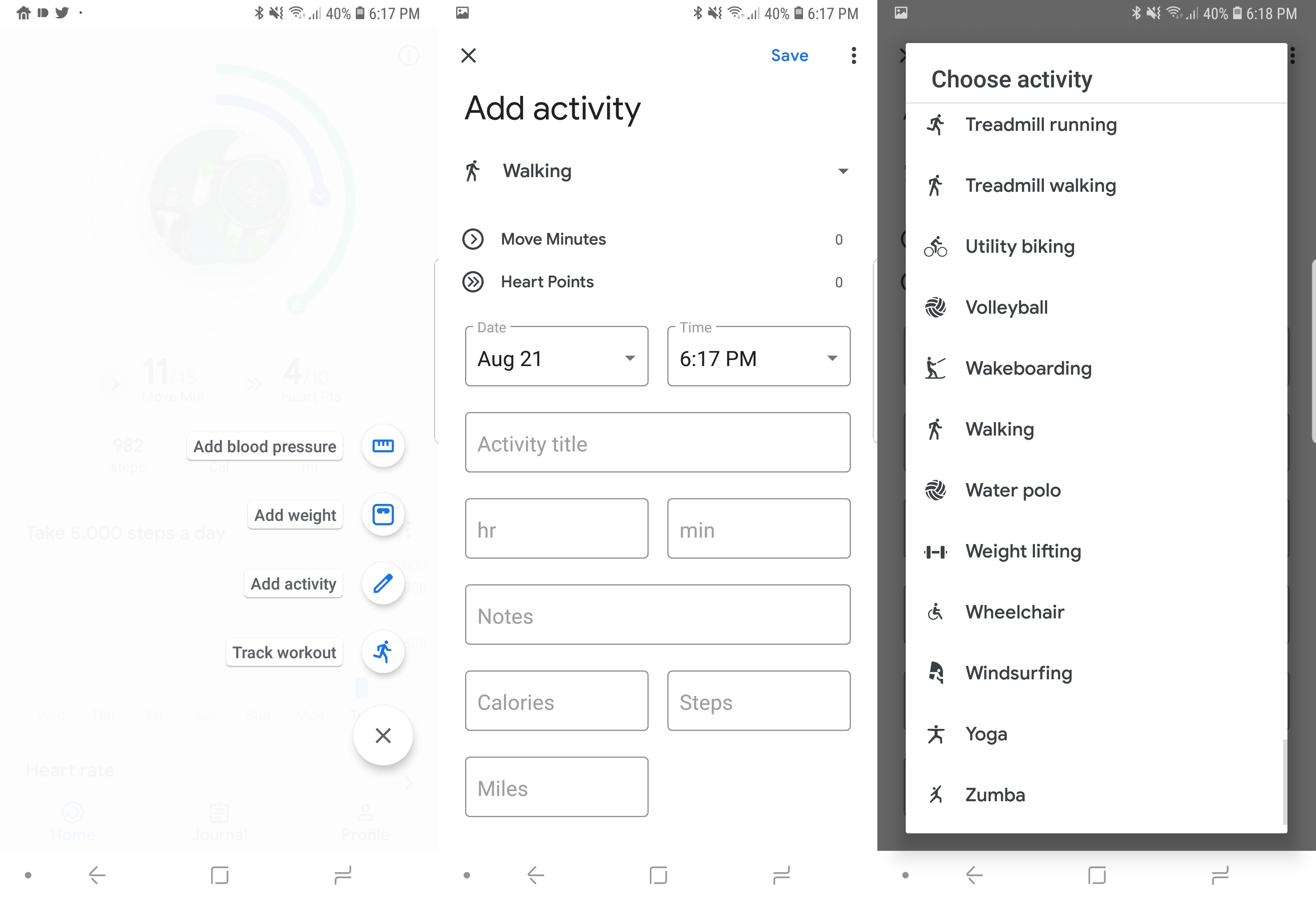 How To Track Your Weight Workouts And Blood Pressure With Google Fit How To Track Your Weight Workouts And Blood Pressure With Google Fit