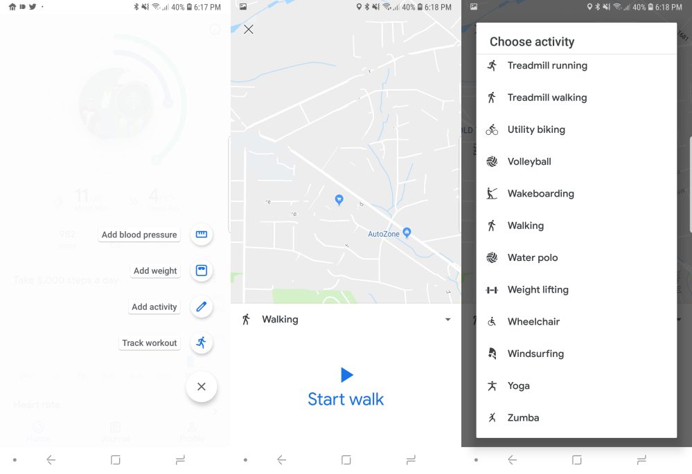 How to track your weight, workouts, and blood pressure with Google Fit ...