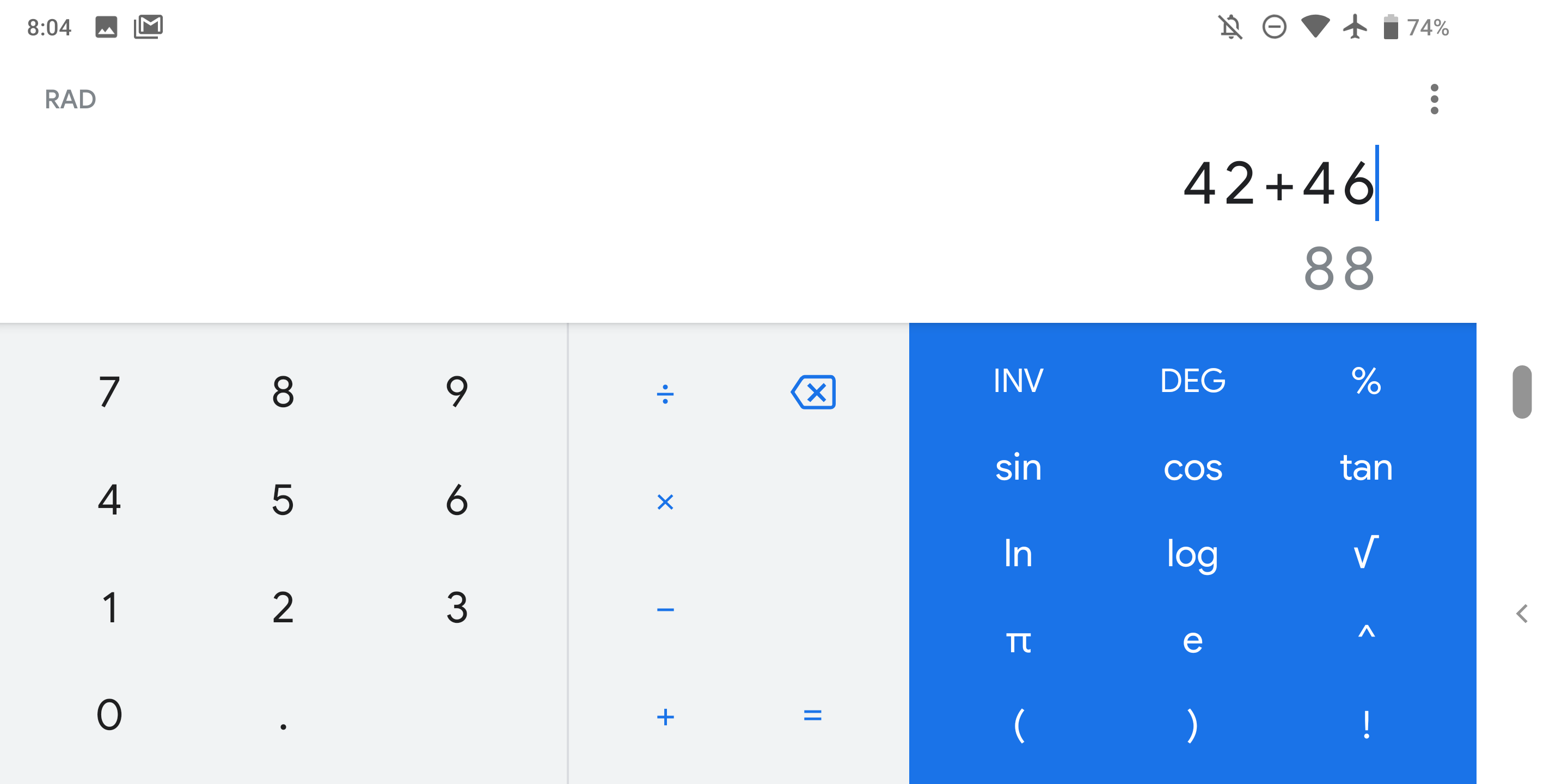 Google Calculator rolling out Google Material Theme tweaks - 9to5Google
