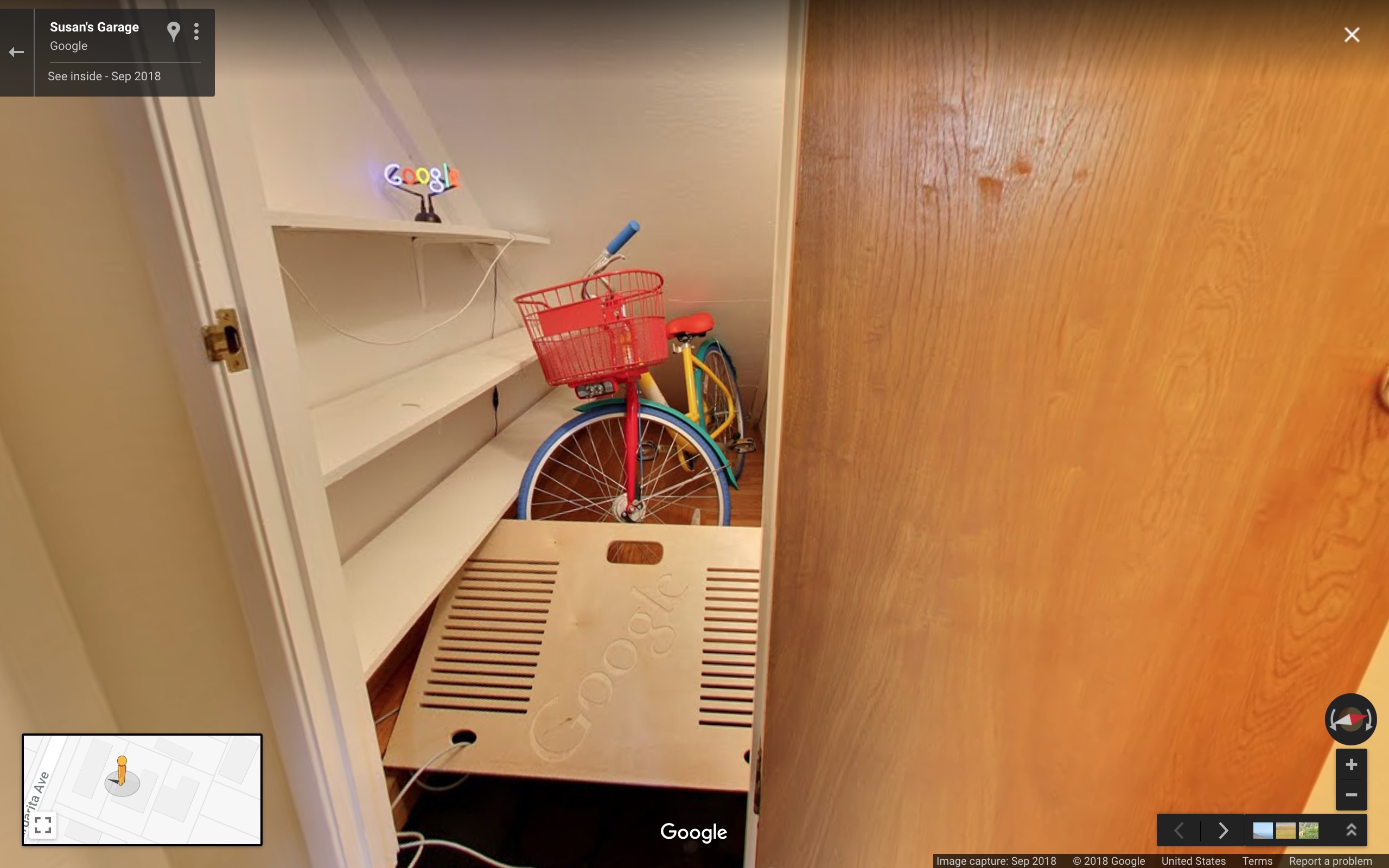 Explore Google's original garage headquarters in Street View - 9to5Google