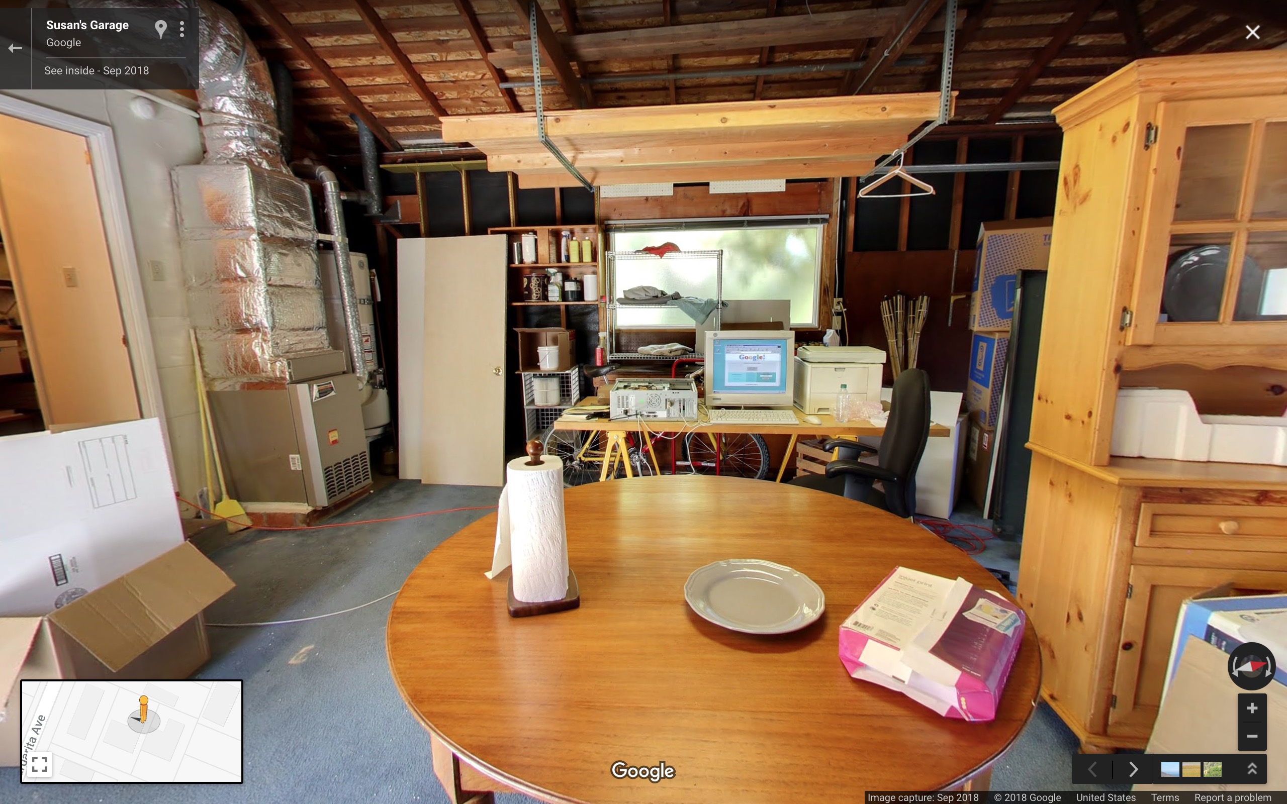 Explore Google's original garage headquarters in Street View - 9to5Google