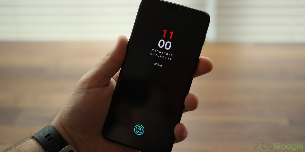 OnePlus 6T confirmed to pack in-display fingerprint sensor - 9to5Google