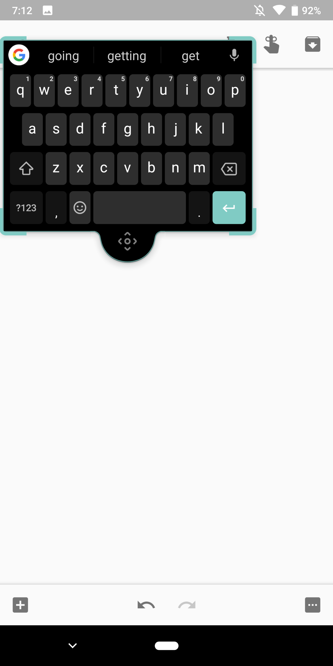 Gboard 7.6 briefly enables floating keyboard, preps Smart Reply ...
