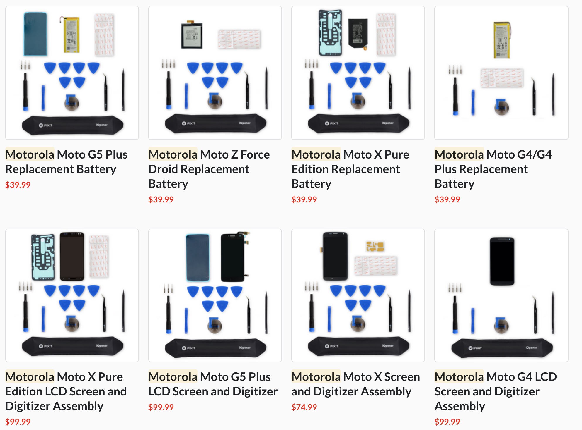 Motorola and iFixit partner on official DIY repair kits - 9to5Google