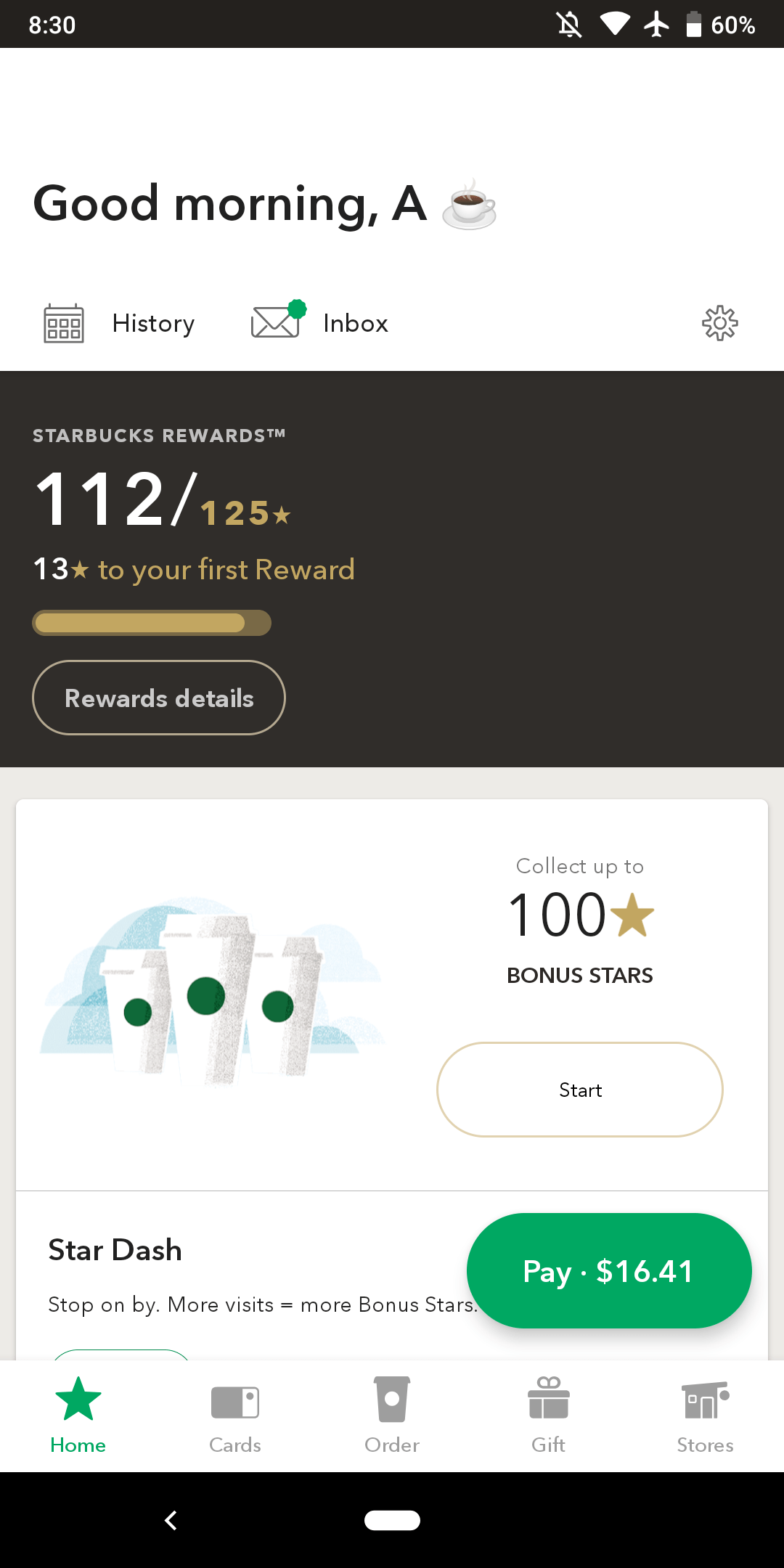 Starbucks for Android simplified with bottom bar redesign - 9to5Google