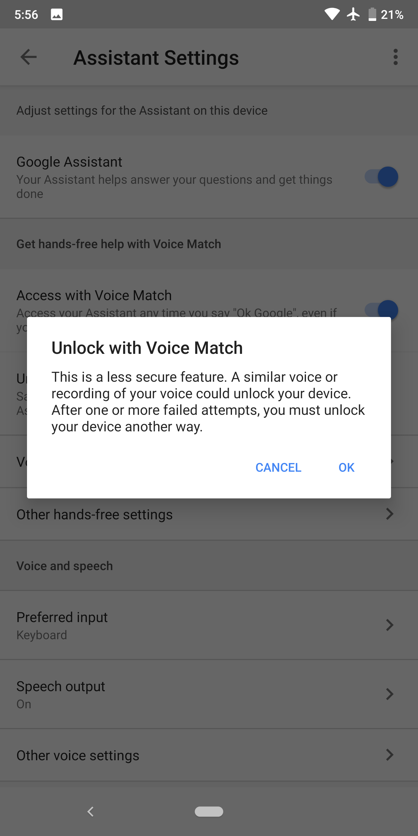 Google begins replacing full 'Voice Match' phone unlock - 9to5Google