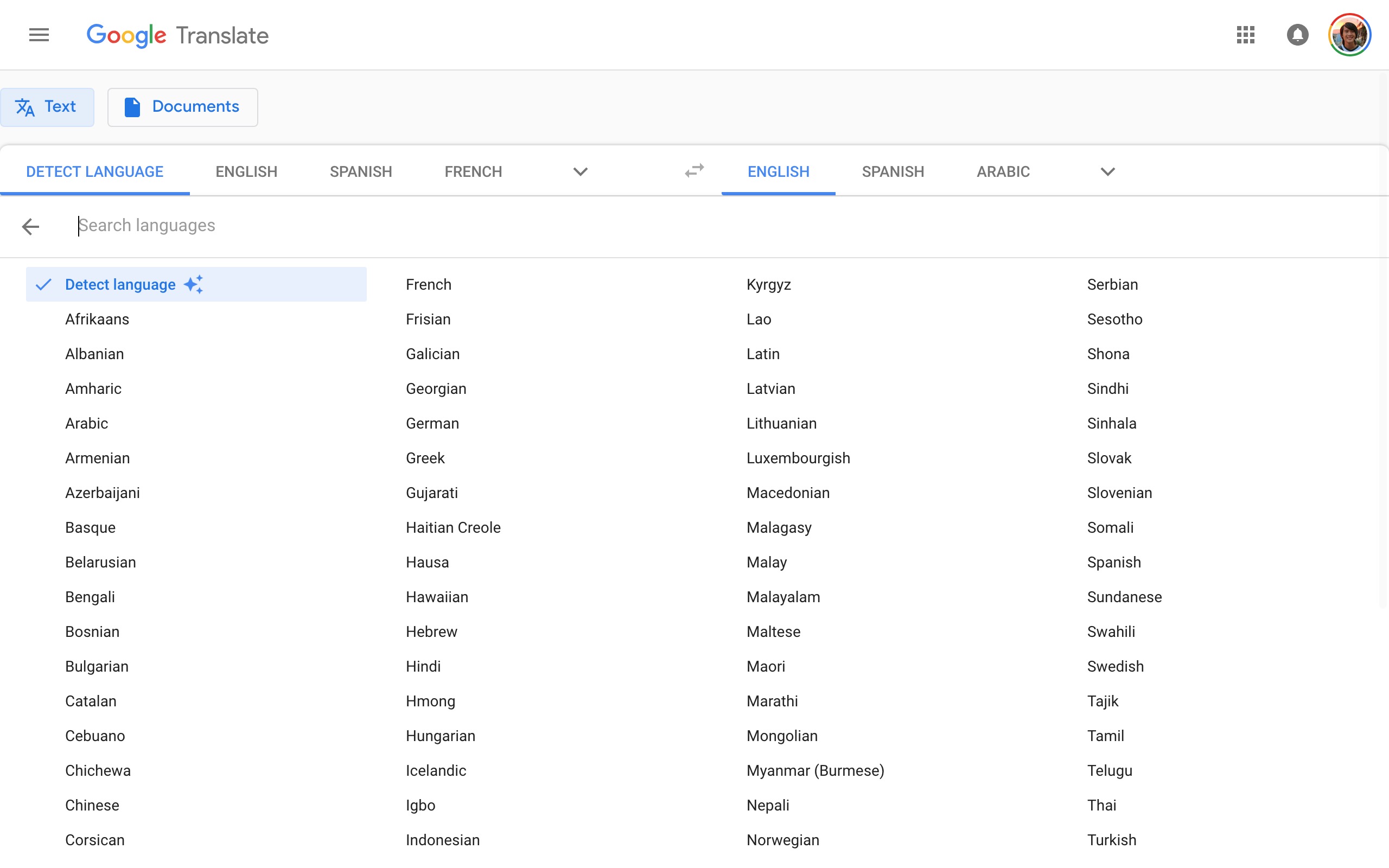 Google Translate on the web updated with Material Theme - 9to5Google